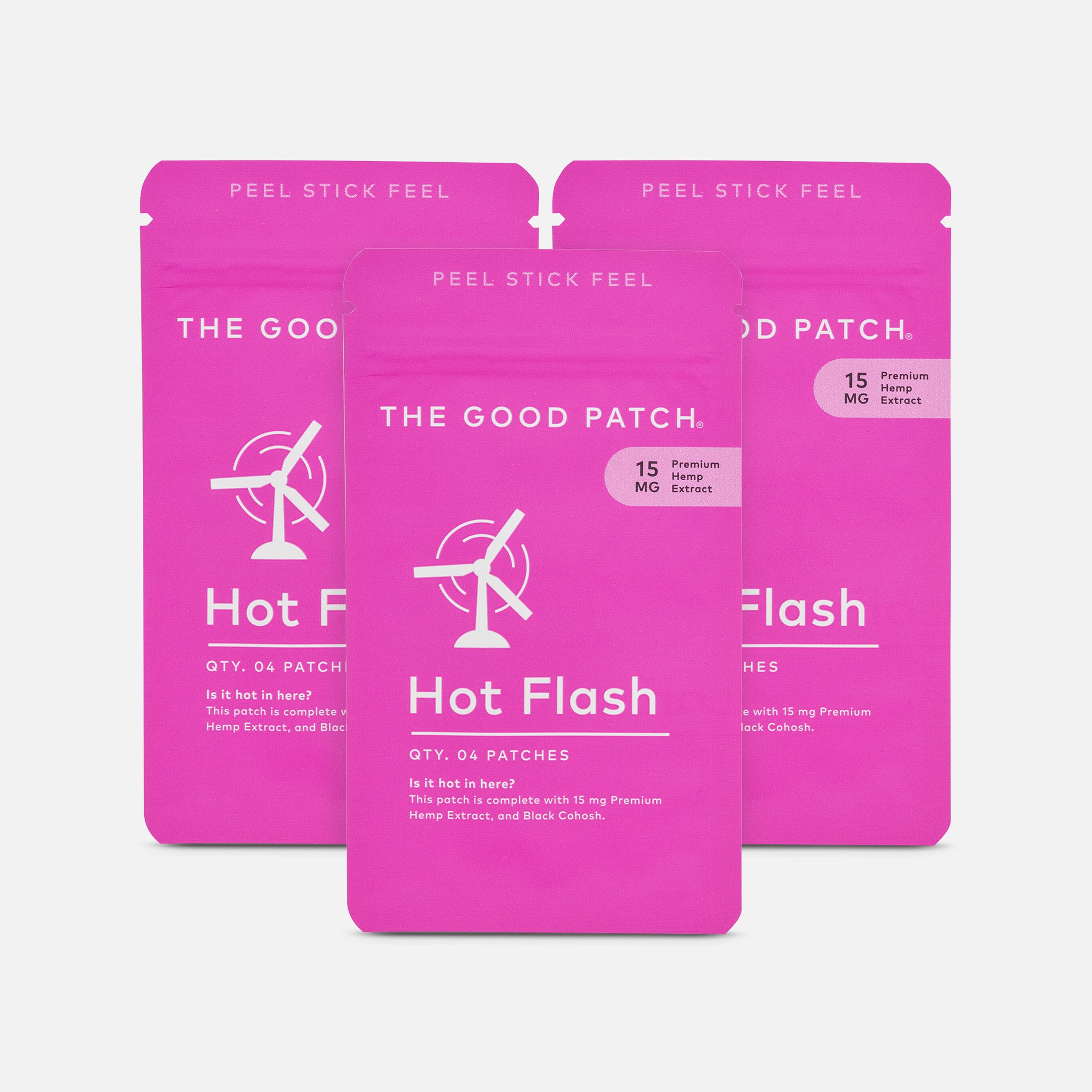 FSA Eligible The Good Patch® Hot Flash - Wellness Patch, 4 ct. (3-Pack) | FSA Store
