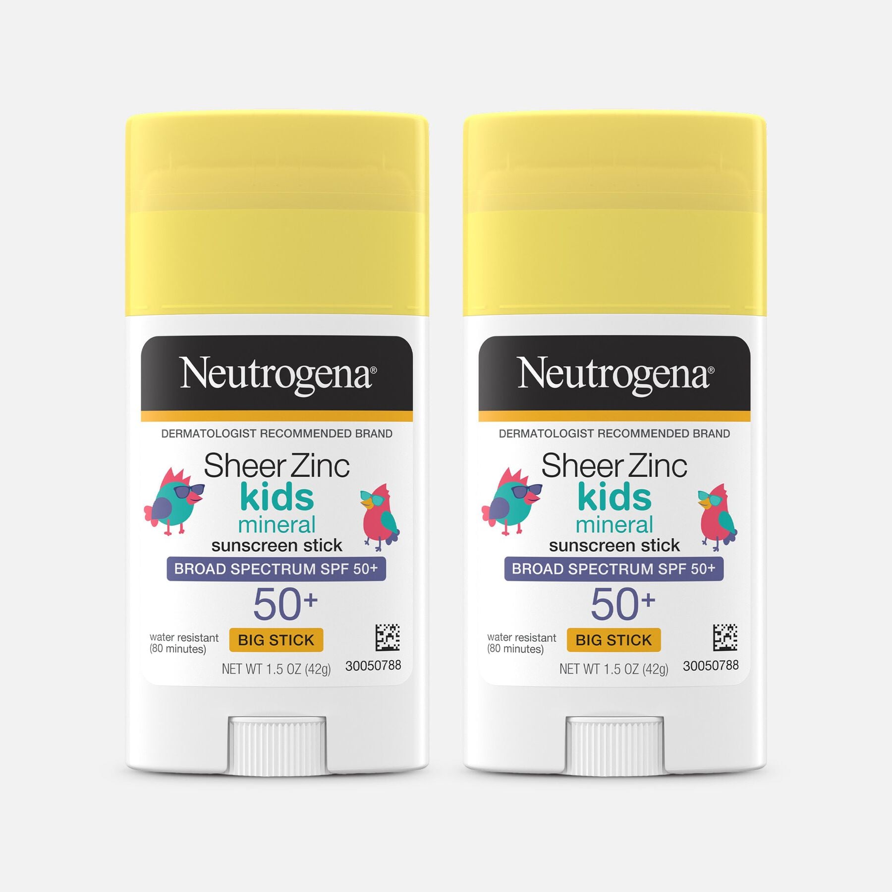 FSA Eligible Neutrogena Sheer Zinc Kids Mineral Sunscreen Stick, SPF 50 ...