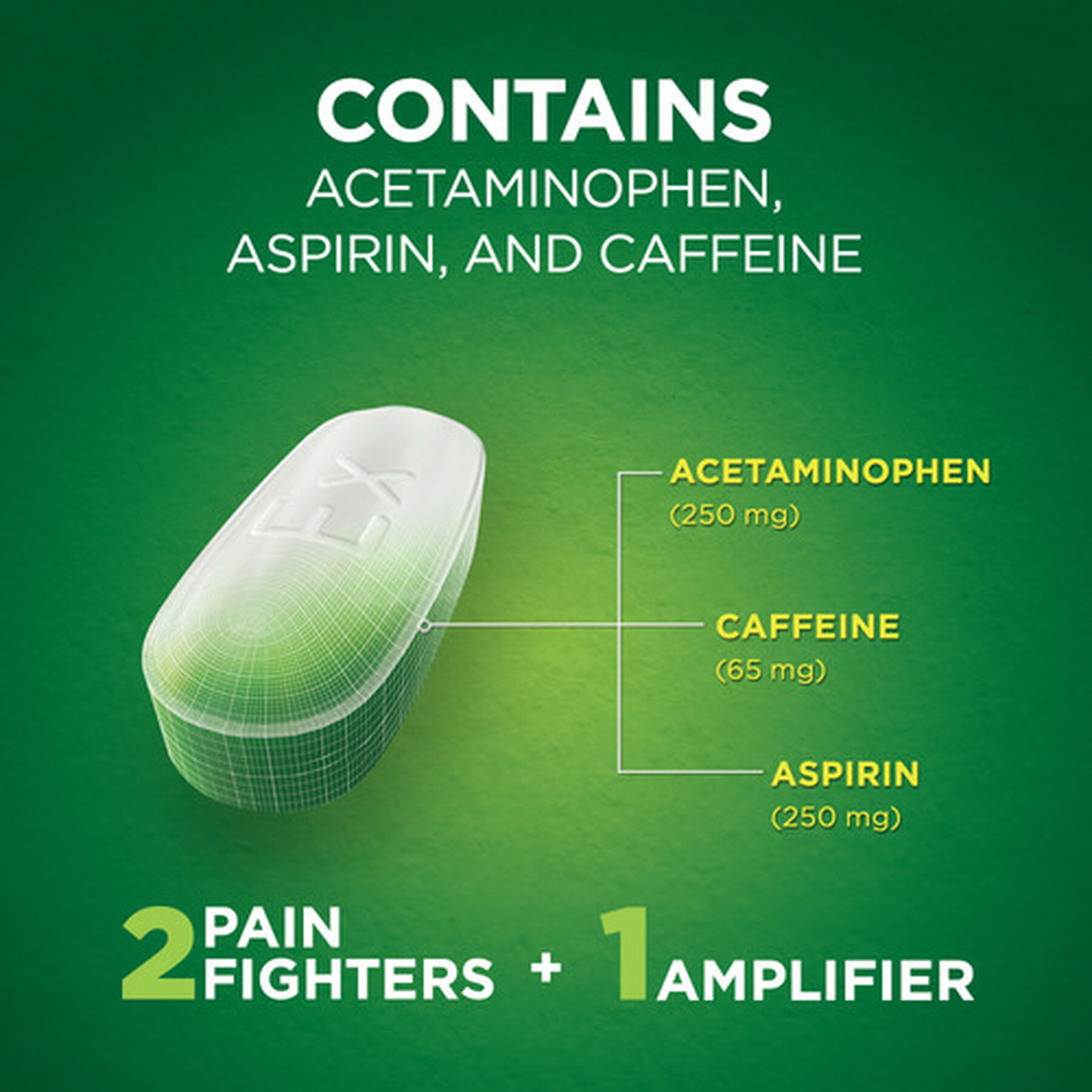 Excedrin Extra Strength Caplets, 100 ct