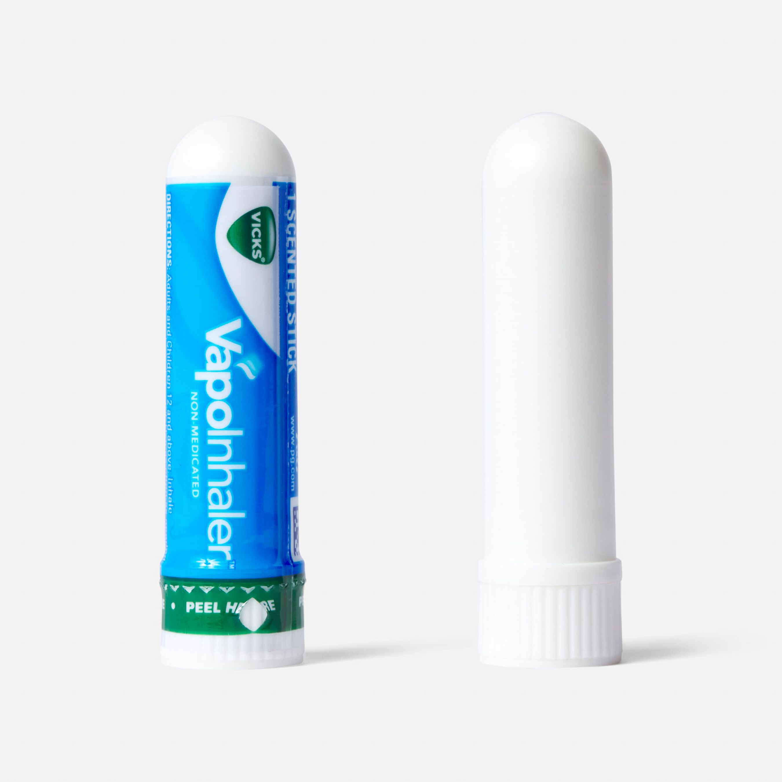 Vicks VapoInhaler, Non-Medicated, 0.2 mL, Twin-Pack