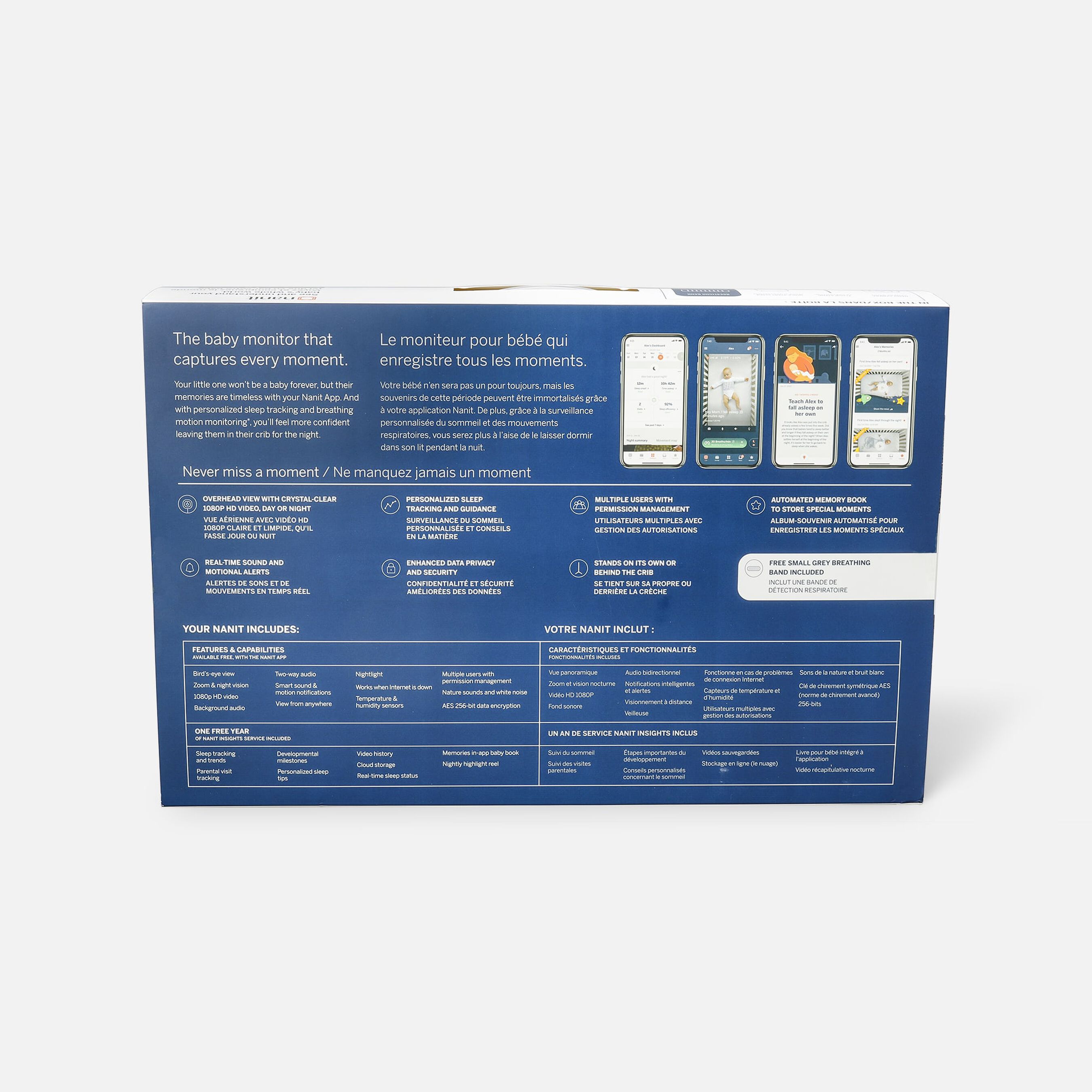 Nanit Pro Smart Baby Monitor and Floor Stand