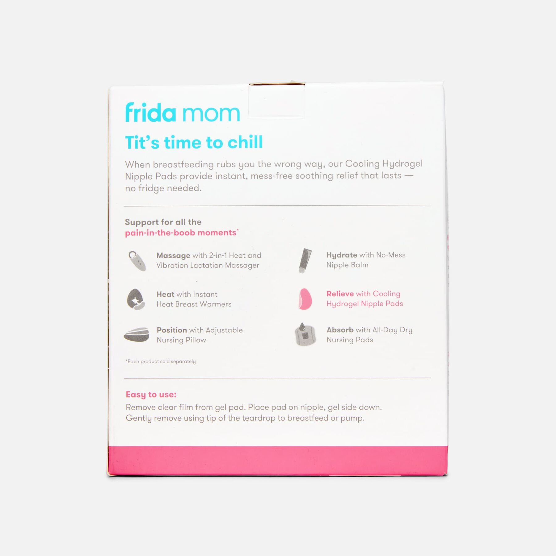 FSA Eligible Frida Mom Cooling Hydrogel Nipple Pads, 8 ct. | FSA Store