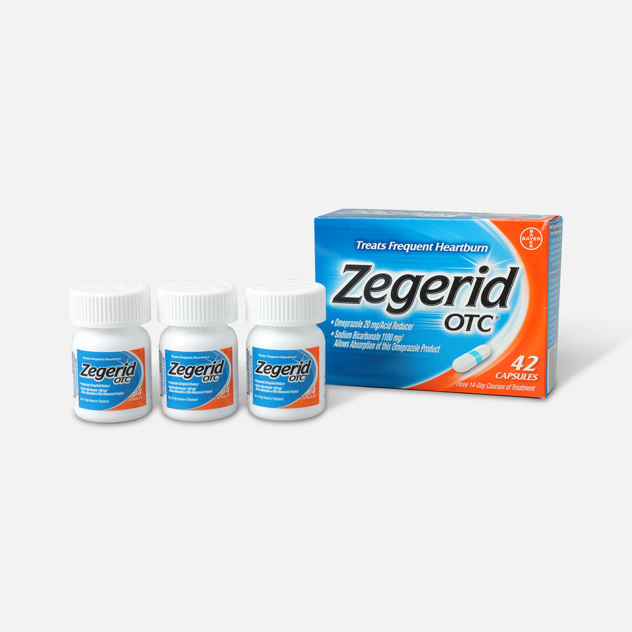 Zegerid Otc Heartburn Relief Capsules 42 Ct