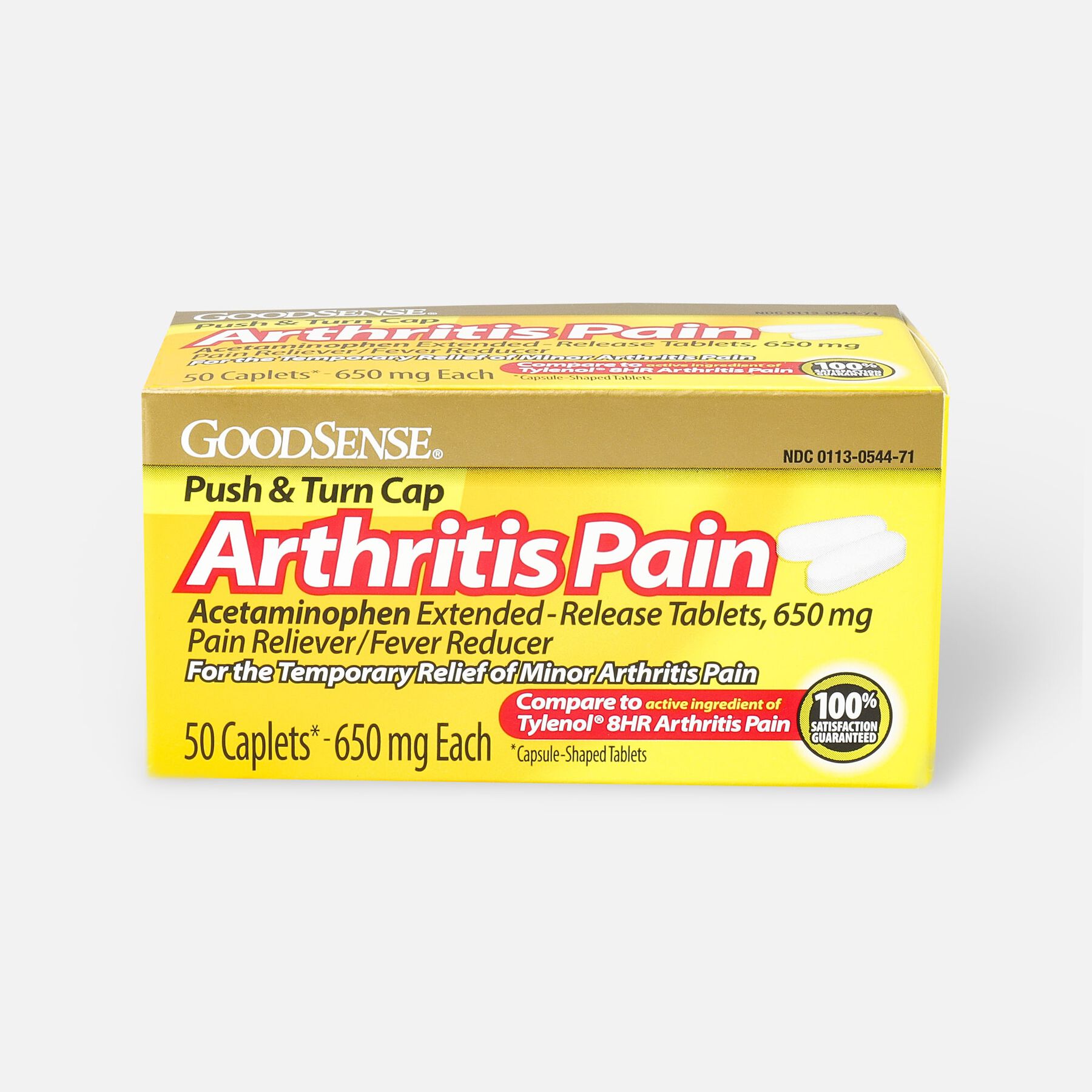 FSA Eligible GoodSense® Arthritis Pain Relief 650 mg Extended Release ...