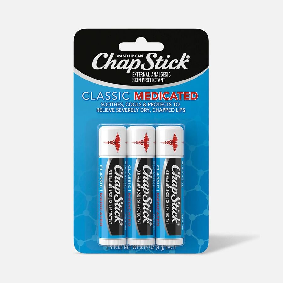 FSA Eligible Chapstick Medicated, 0.15 oz, 3 Pack | FSA Store