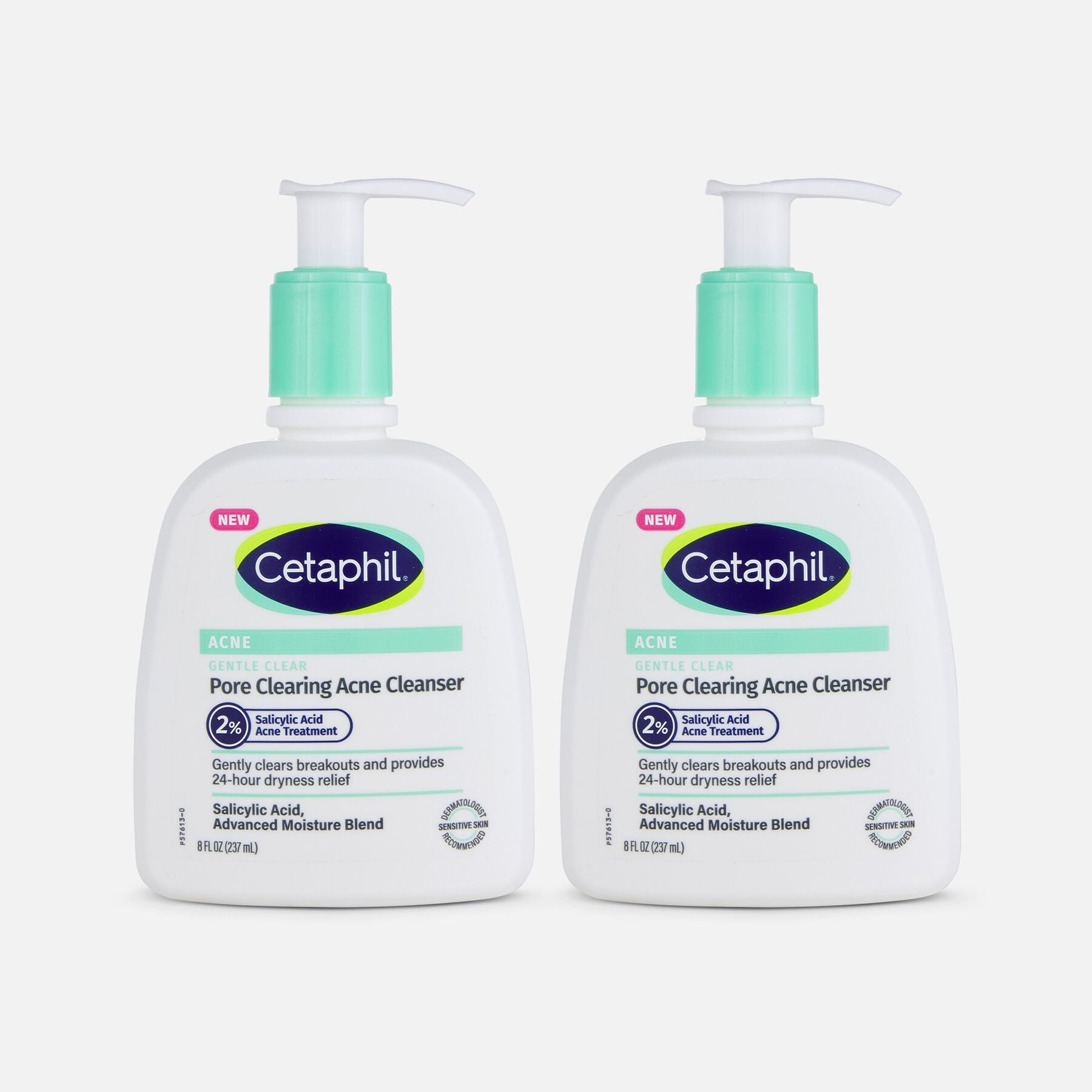 FSA Eligible Cetaphil Gentle Clear Pore Clearing Acne Cleanser, 8 oz ...