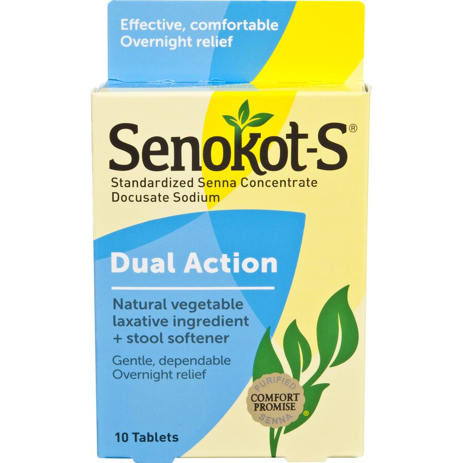 Senokot S Laxative and Stool Softener Tablets