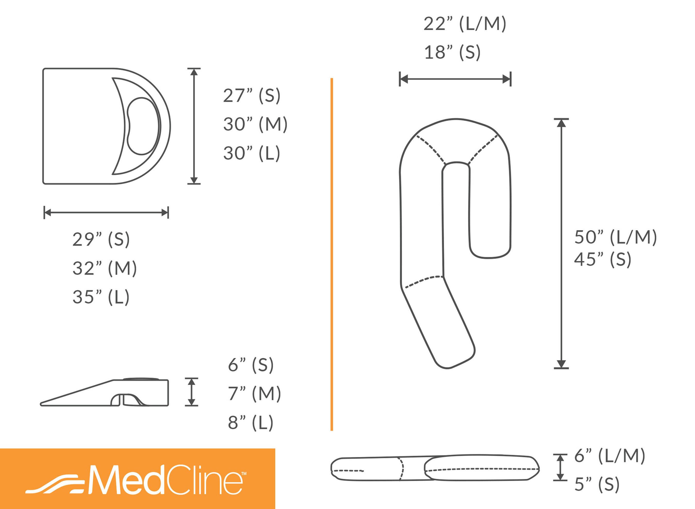 FSA Eligible MedCline Acid Reflux Relief System, M | FSA Store