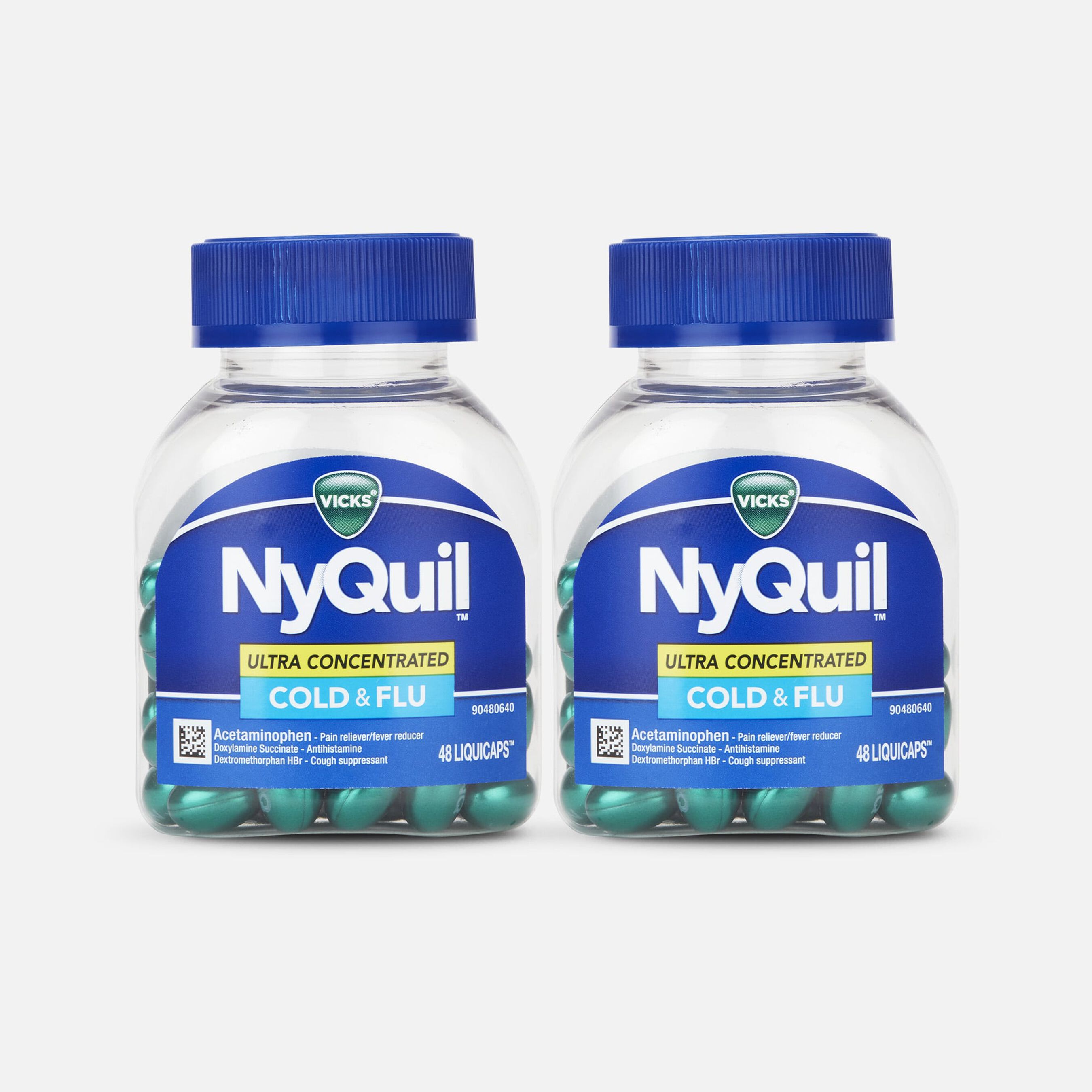 FSA Eligible Vicks NyQuil Nighttime Ultra-Concentrated Cold & Flu ...