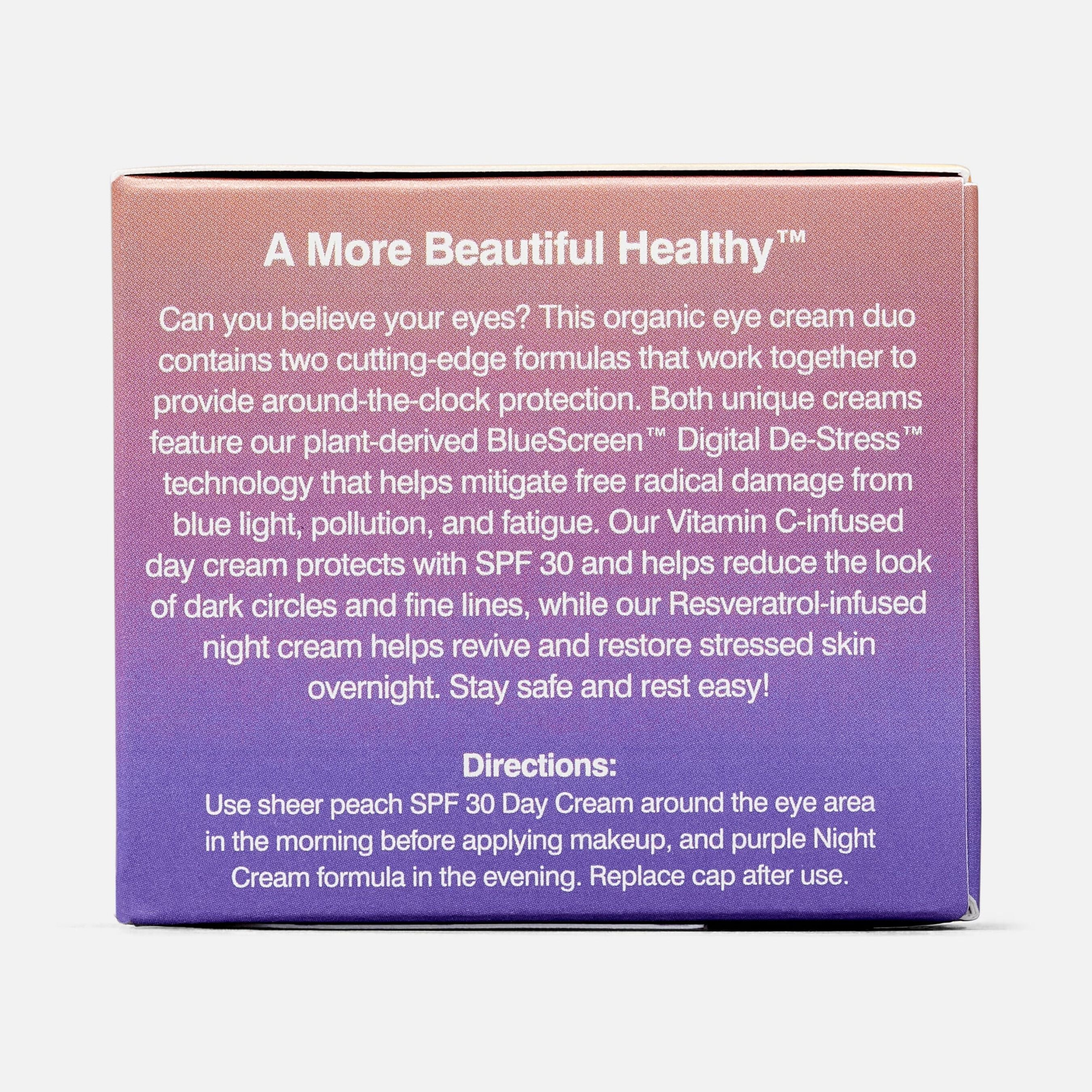 FSA Eligible COOLA Day SPF 30 & Night Eye Cream Duo, 0.8 fl oz. | FSA Store
