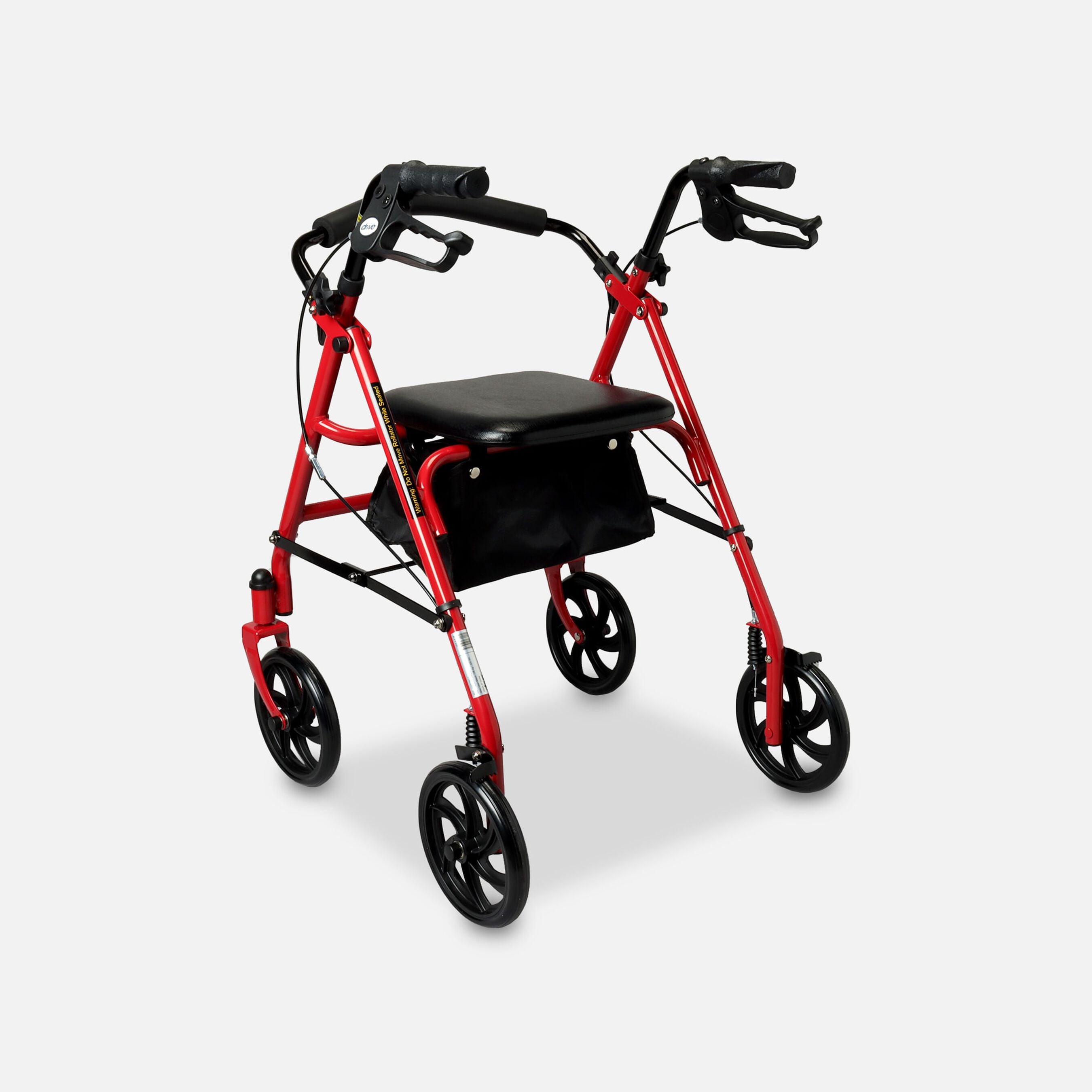 FSA Eligible Drive Aluminum Rollator with Fold Up and Removable Back ...