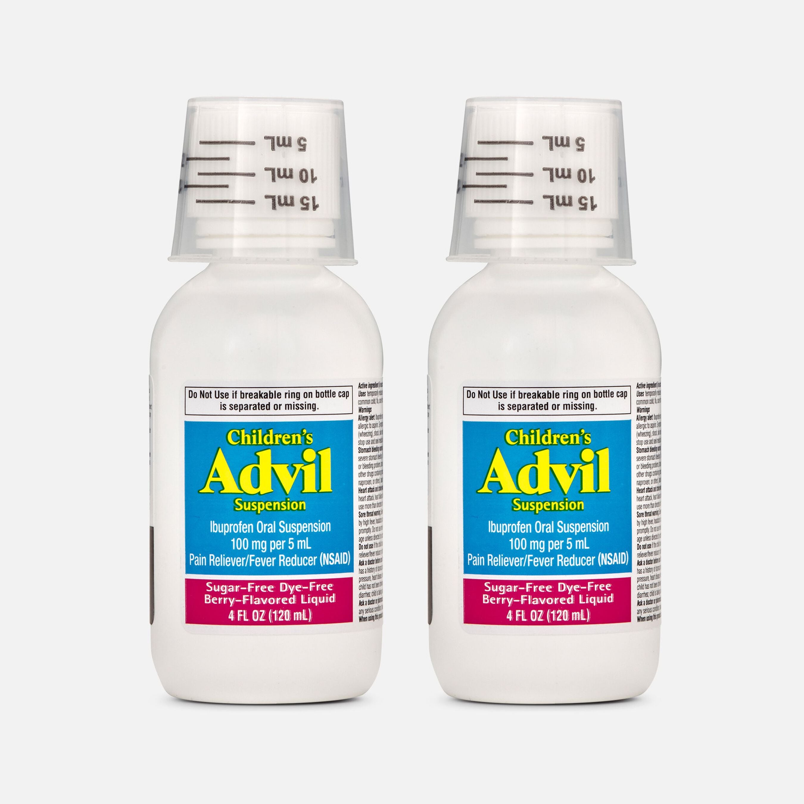 FSA Eligible Children's Advil Pain Reliever and Fever Reducer, Sugar ...