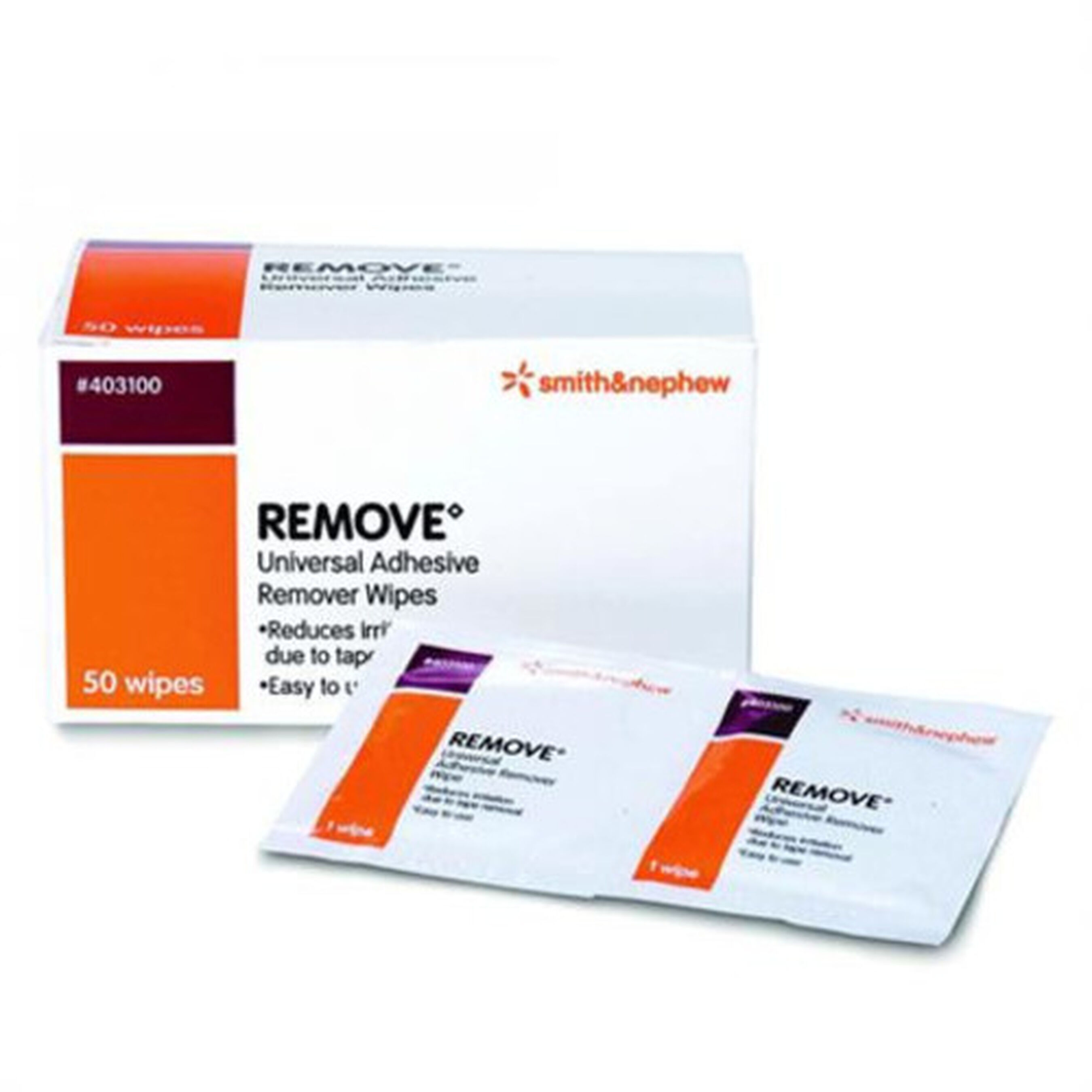 Smith and Nephew Remove Adhesive Remover Wipes - 50 ct.