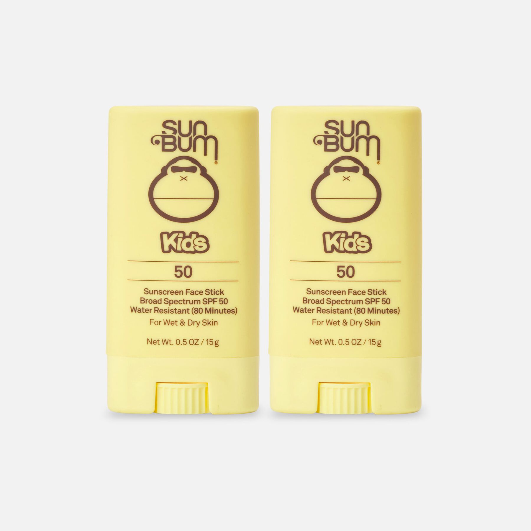 FSA Eligible | Sun Bum Kids SPF 50 Face Stick (2-Pack)