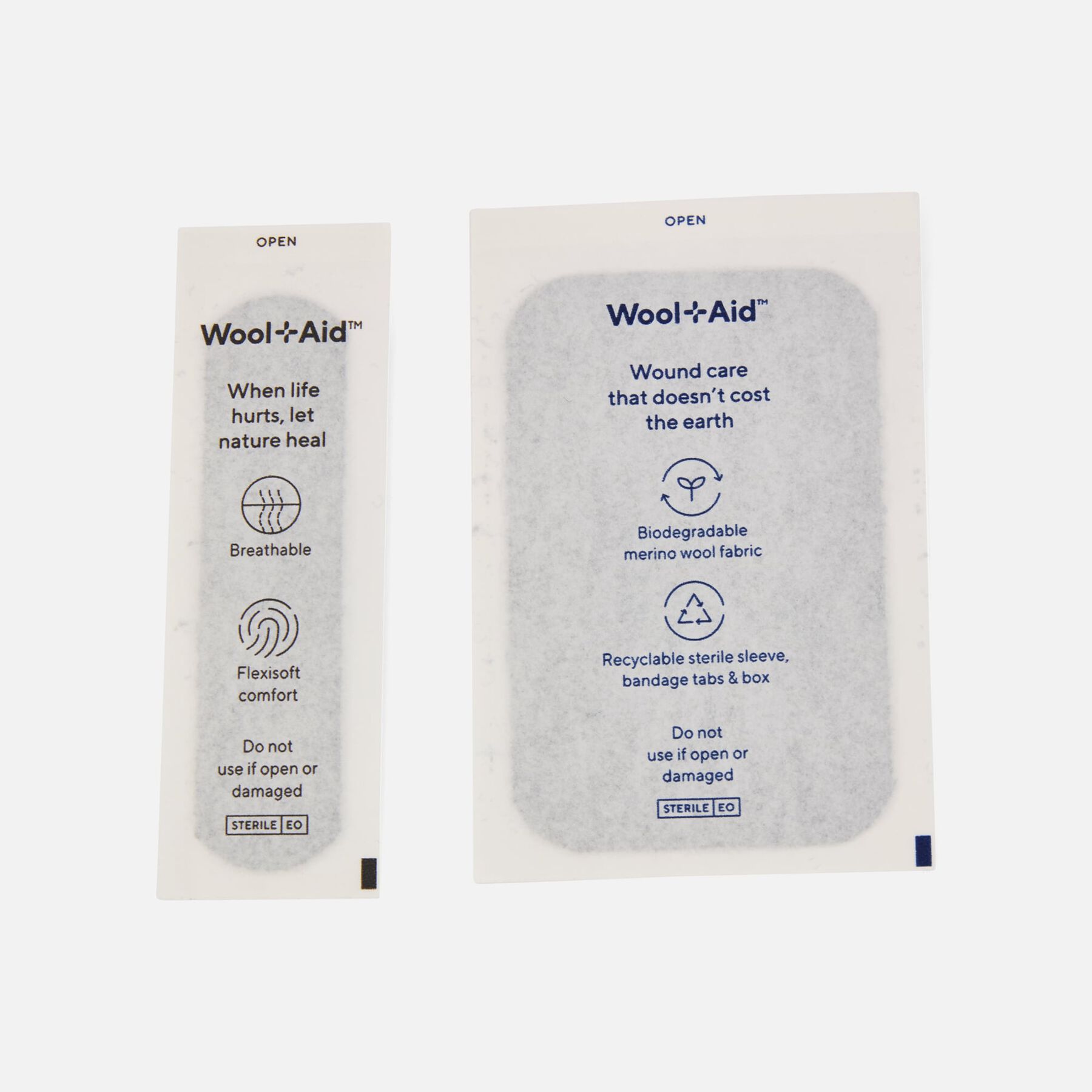 FSA Eligible WoolAid Merino Wool Adhesive Bandages, Outdoor Multipack ...