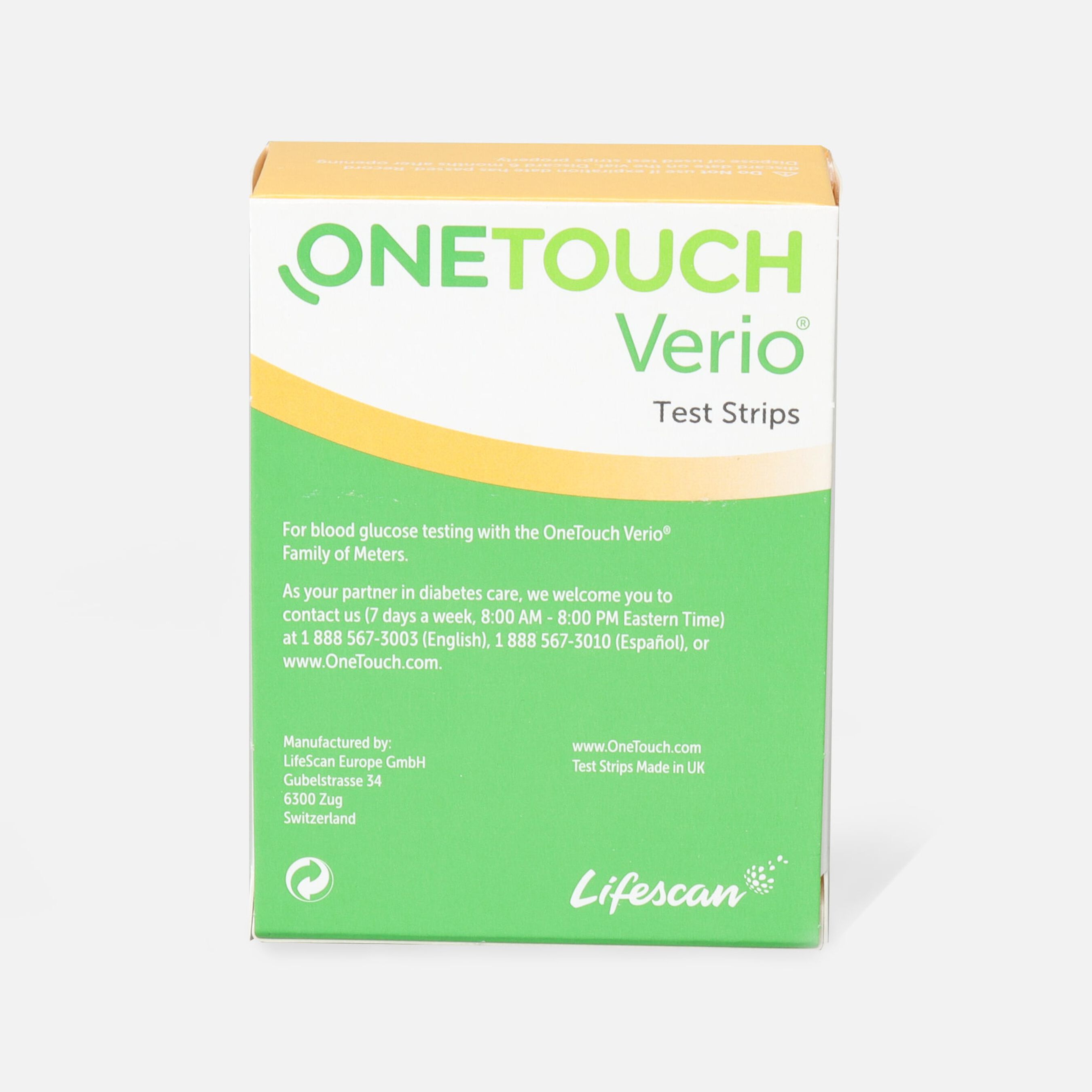 OneTouch Verio Test Strip-100 count