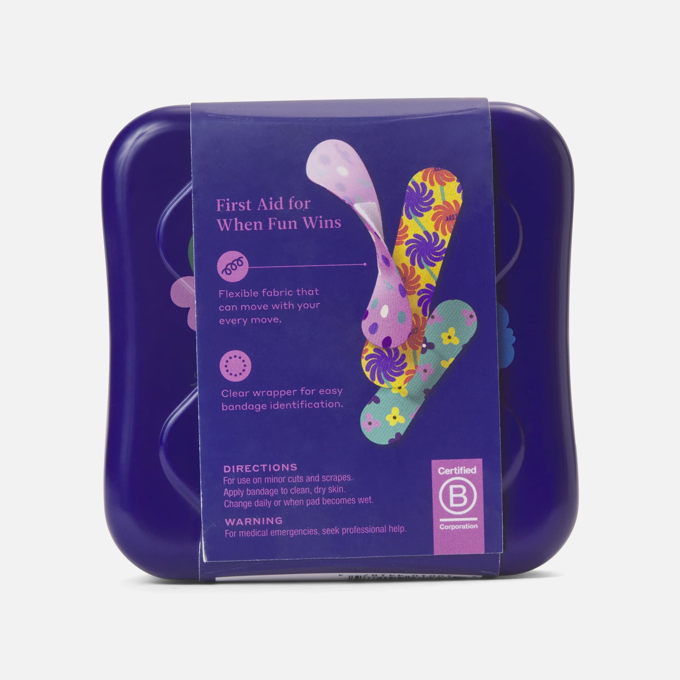FSA Eligible Welly Bravery Bandages Wonderland Floral, 48 ct. | FSA Store