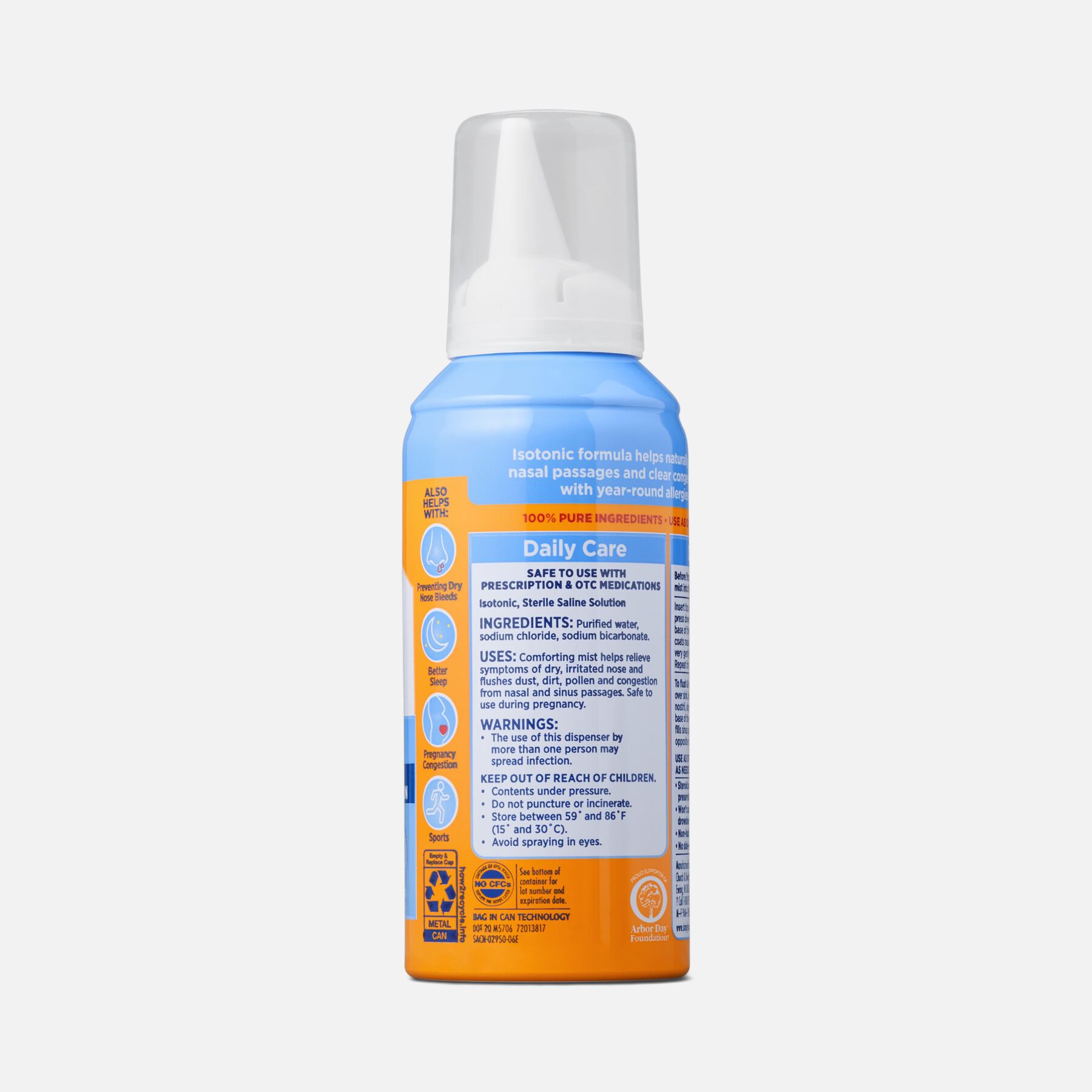 FSA Eligible Simply Saline Sterile Saline Nasal Mist, 4.5 fl oz. | FSA ...