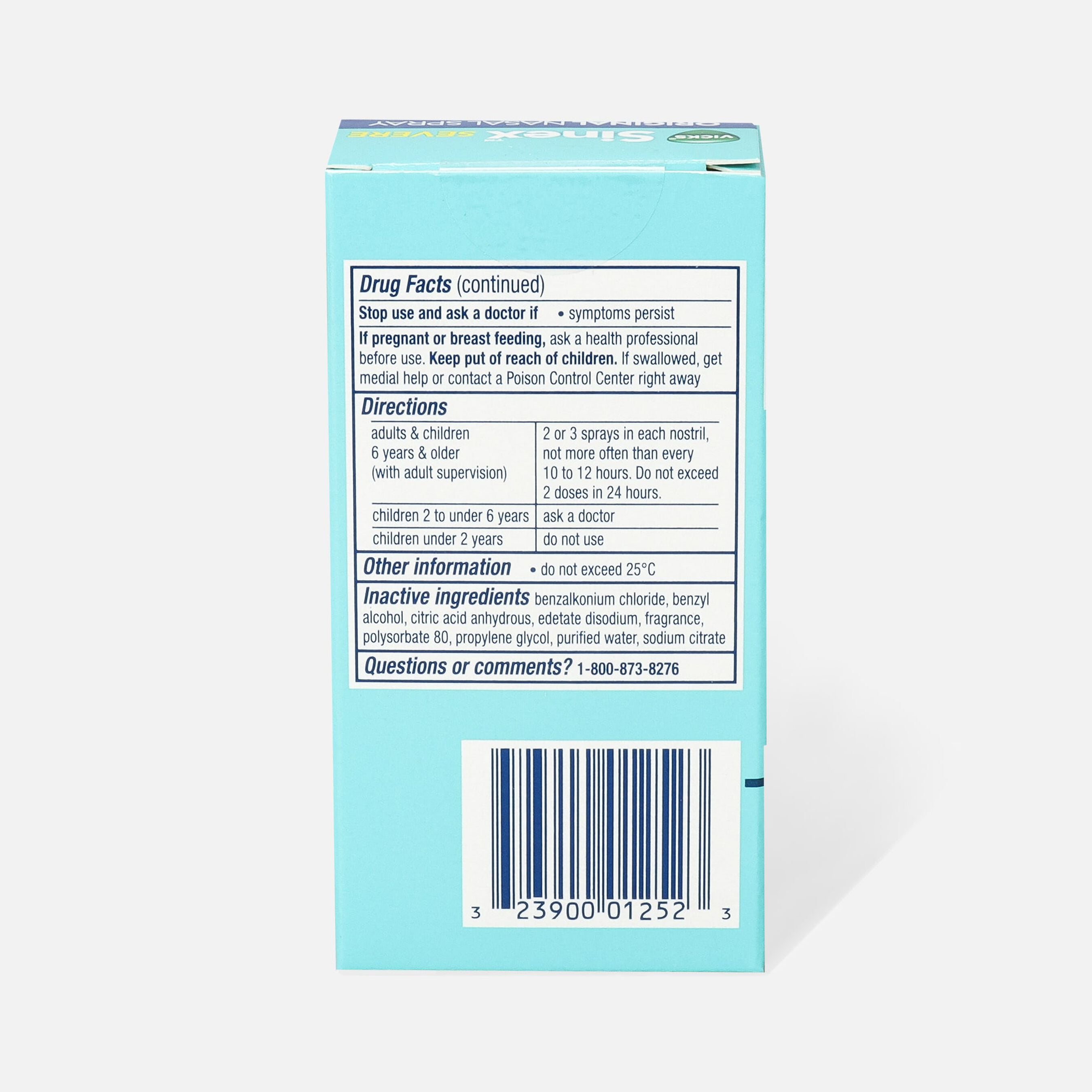 FSA Eligible Vicks Sinex Severe Nasal Spray, Original | FSA Store