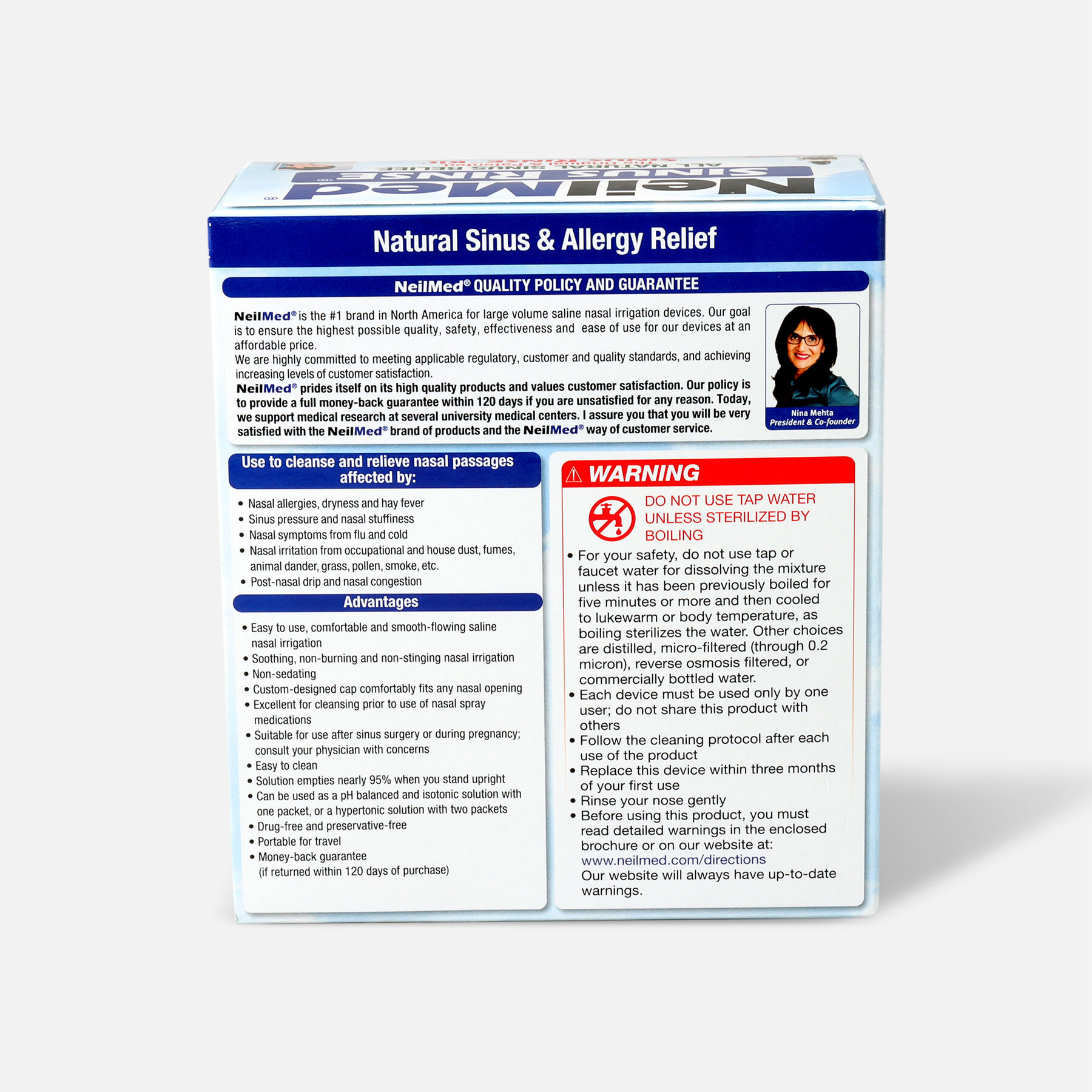 NeilMed Sinus Rinse Regular Kit, 1 kit