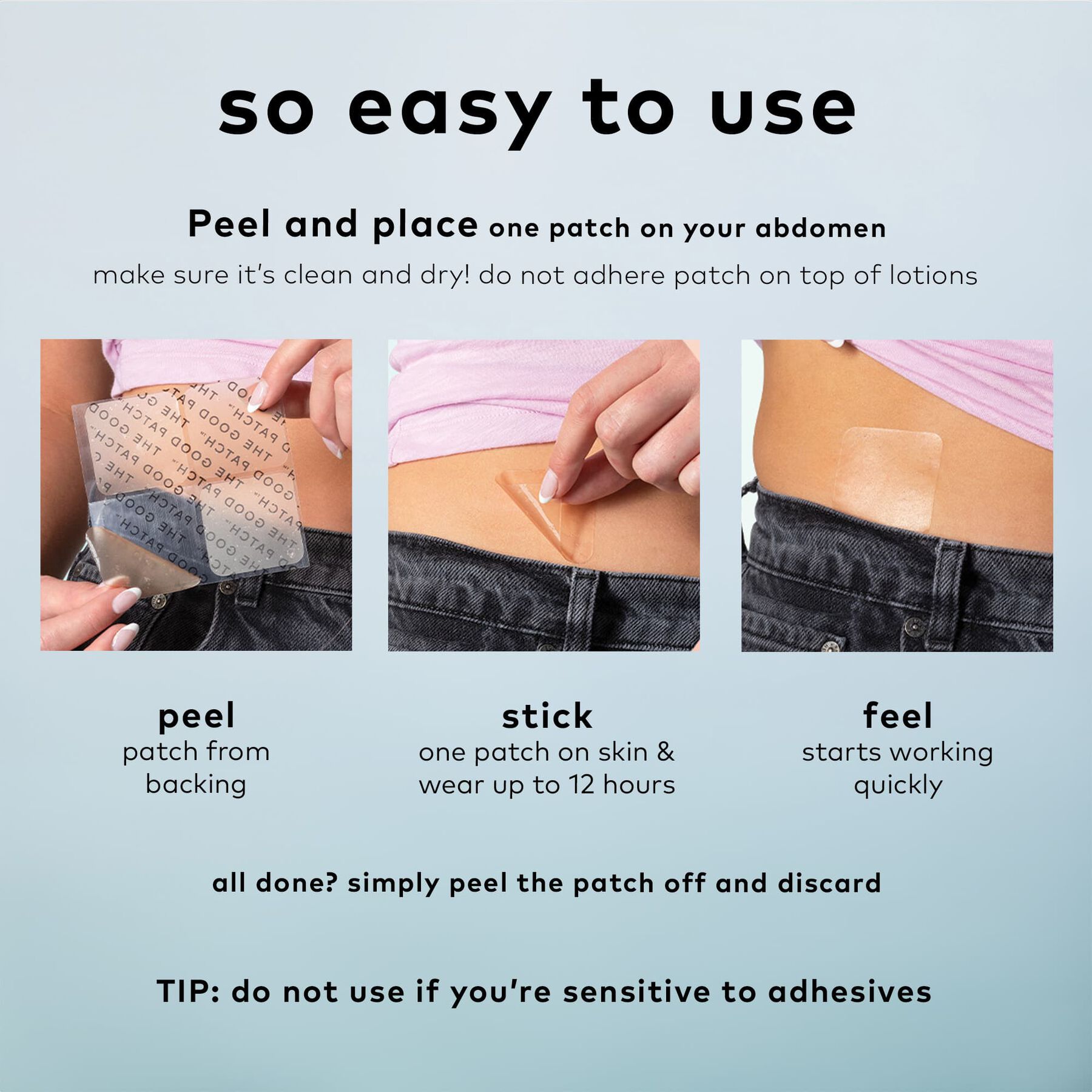 FSA Eligible The Good Patch® Period - Wellness Patch, 4 ct. | FSA Store