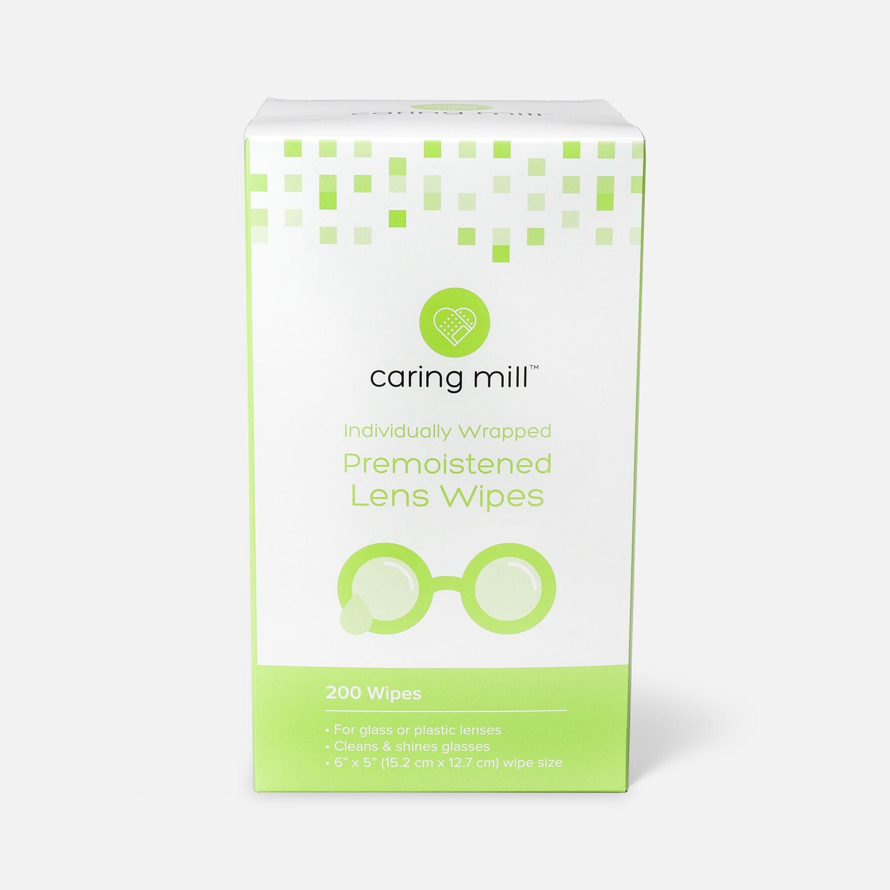 FSA Eligible Caring Mill™ Premoistened Lens Wipes, 200 ct. | FSA Store