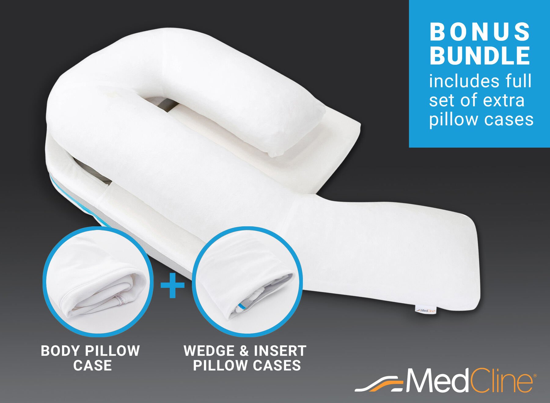 FSA Eligible MedCline Shoulder Relief System + Extra Cases, L | FSA Store