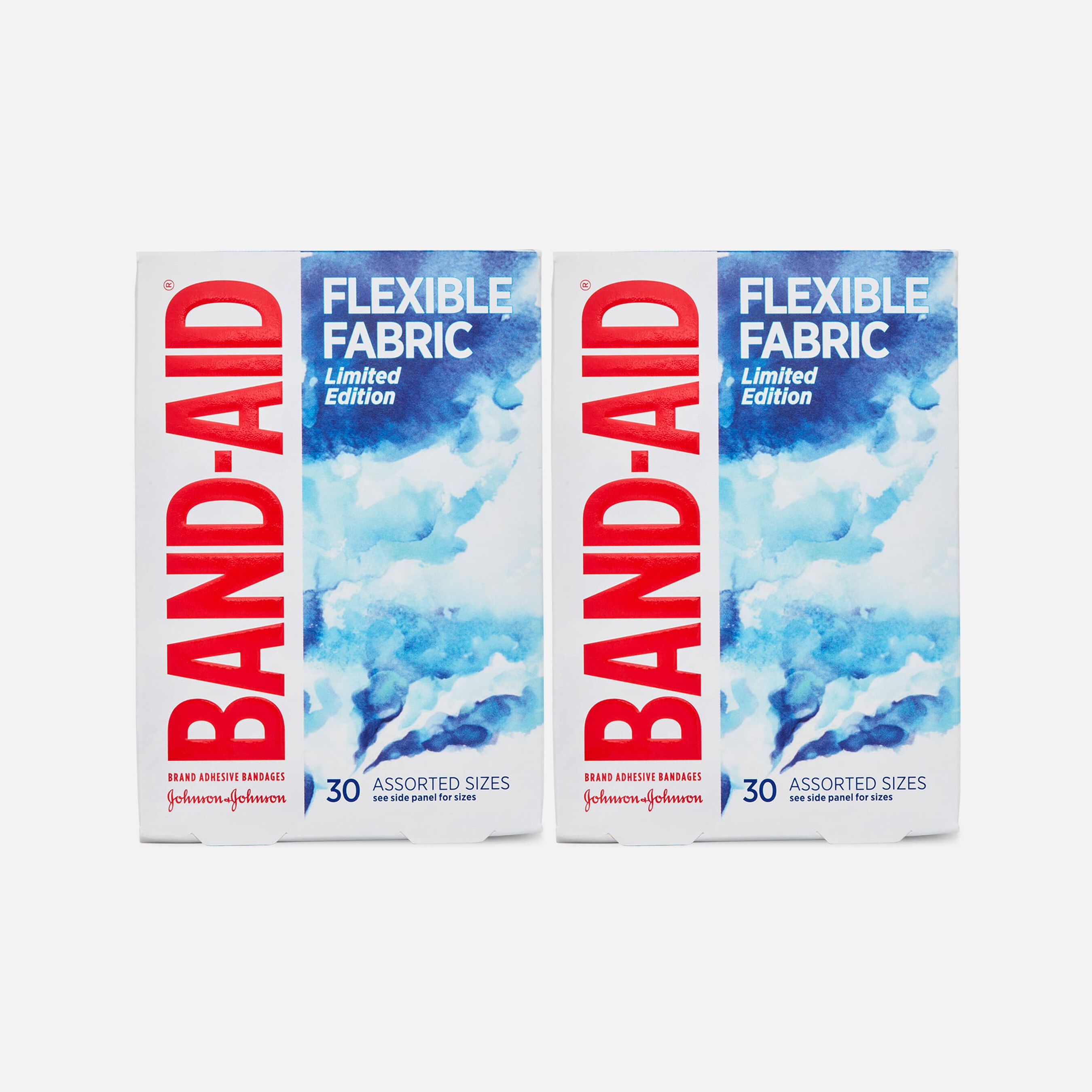 FSA Eligible Band-Aid Decorated Flexible Fabric Assorted 30 ct ...