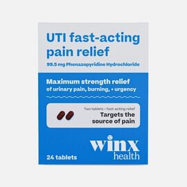 FSA Eligible Winx Health UTI Fast Acting Pain Relief, 24 ct | FSA Store