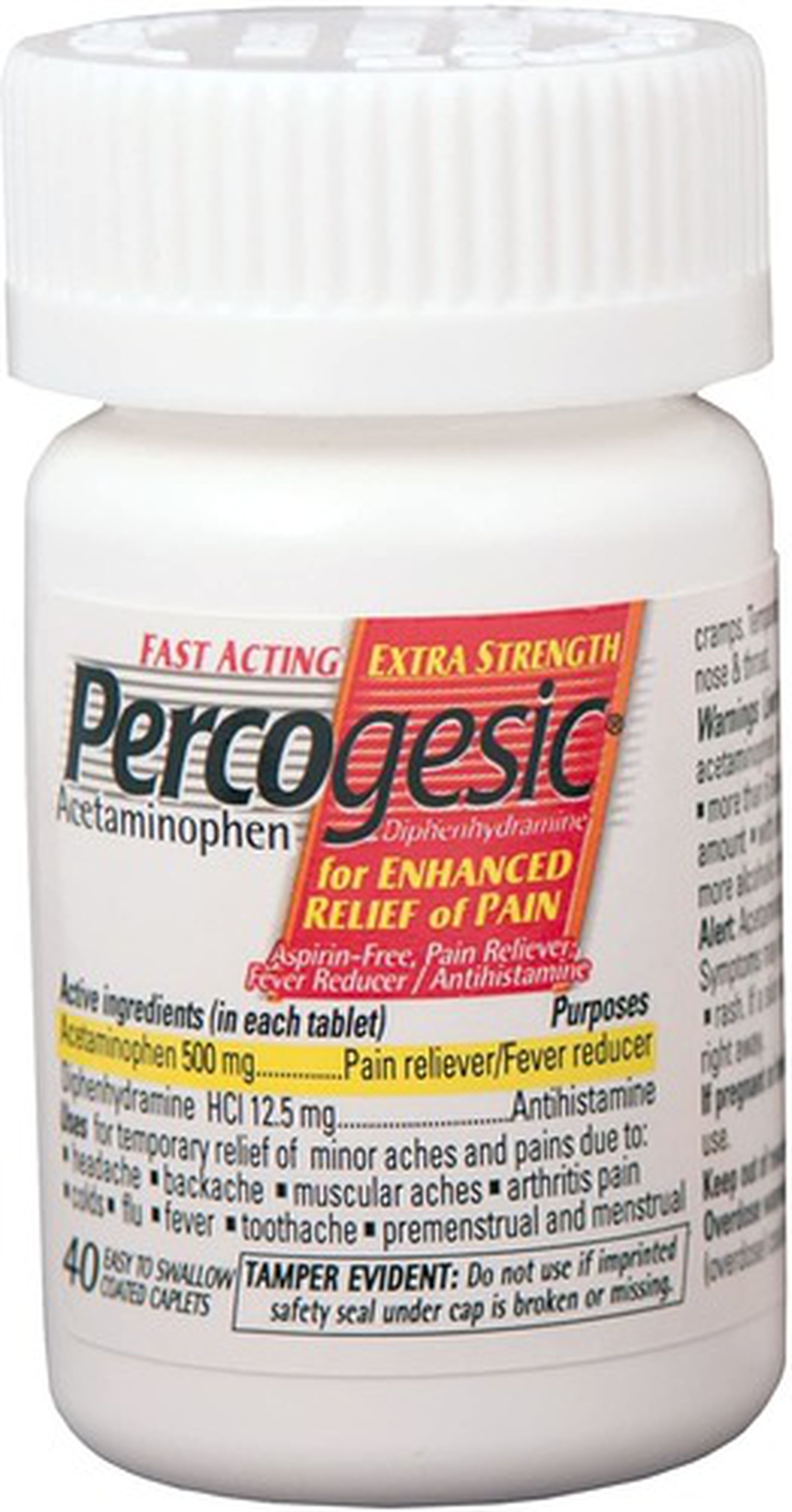 Percogesic, Extra Strength, 40 count