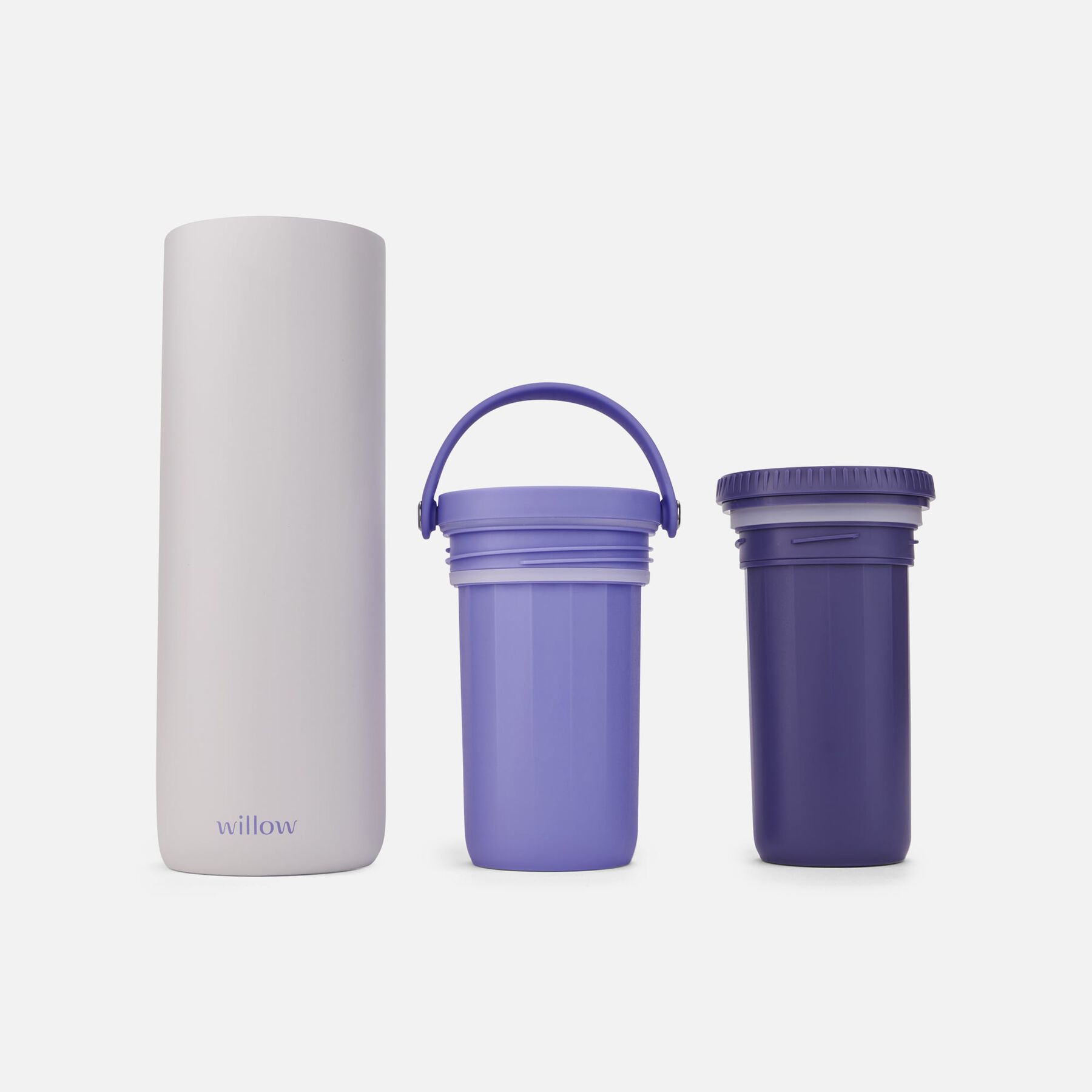 FSA Eligible Willow Portable Breast Milk Cooler, Purple, 16 oz ...