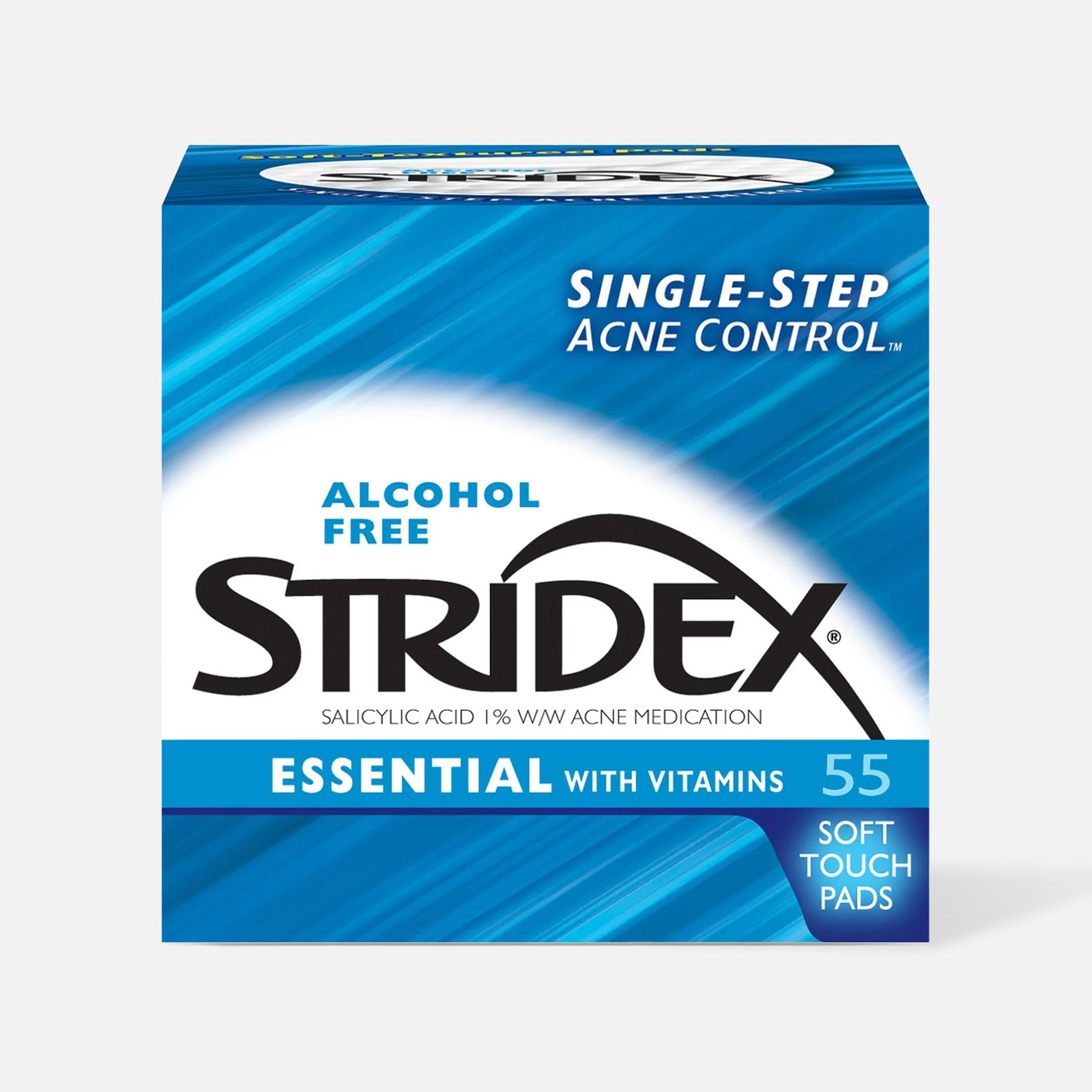 FSA Eligible | Stridex Medicated Pads Essential, 55 ct.