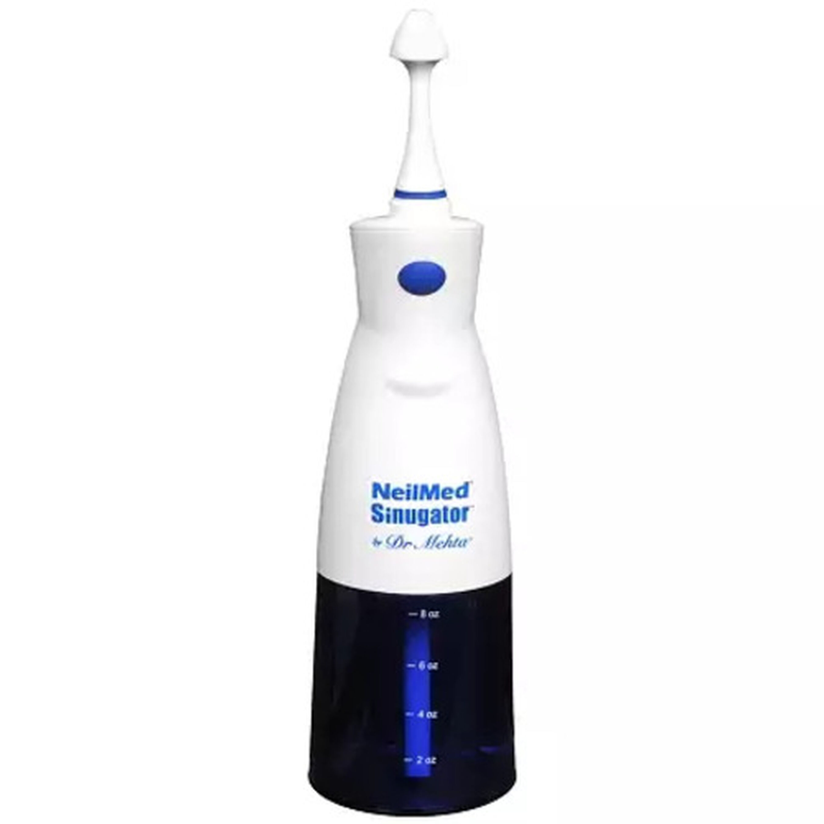 NeilMed Sinugator Cordless Pulsating Nasal Wash with 30 Premixed ...
