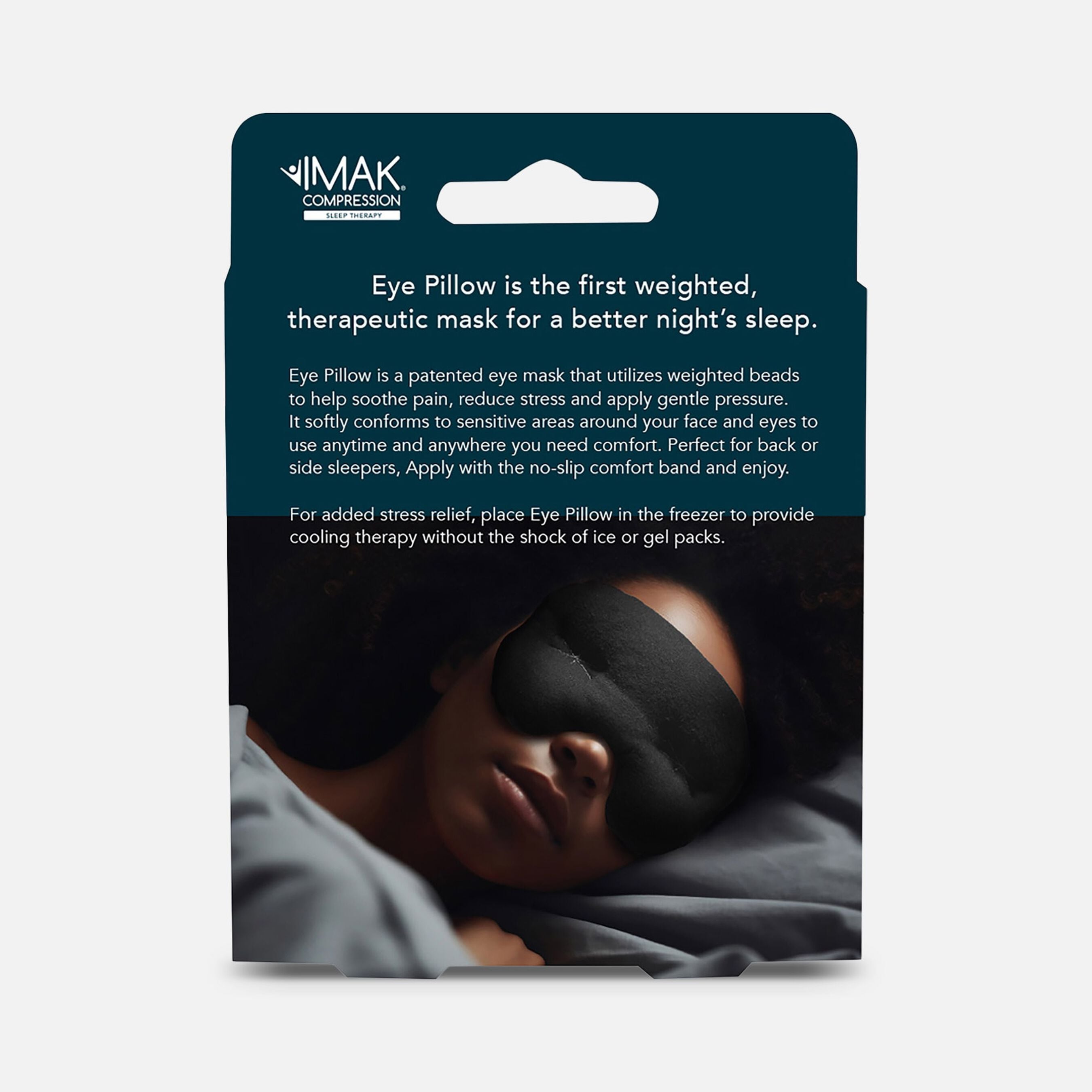 FSA Eligible IMAK Pain Relieving Sleep Therapy Eye Pillow | FSA Store