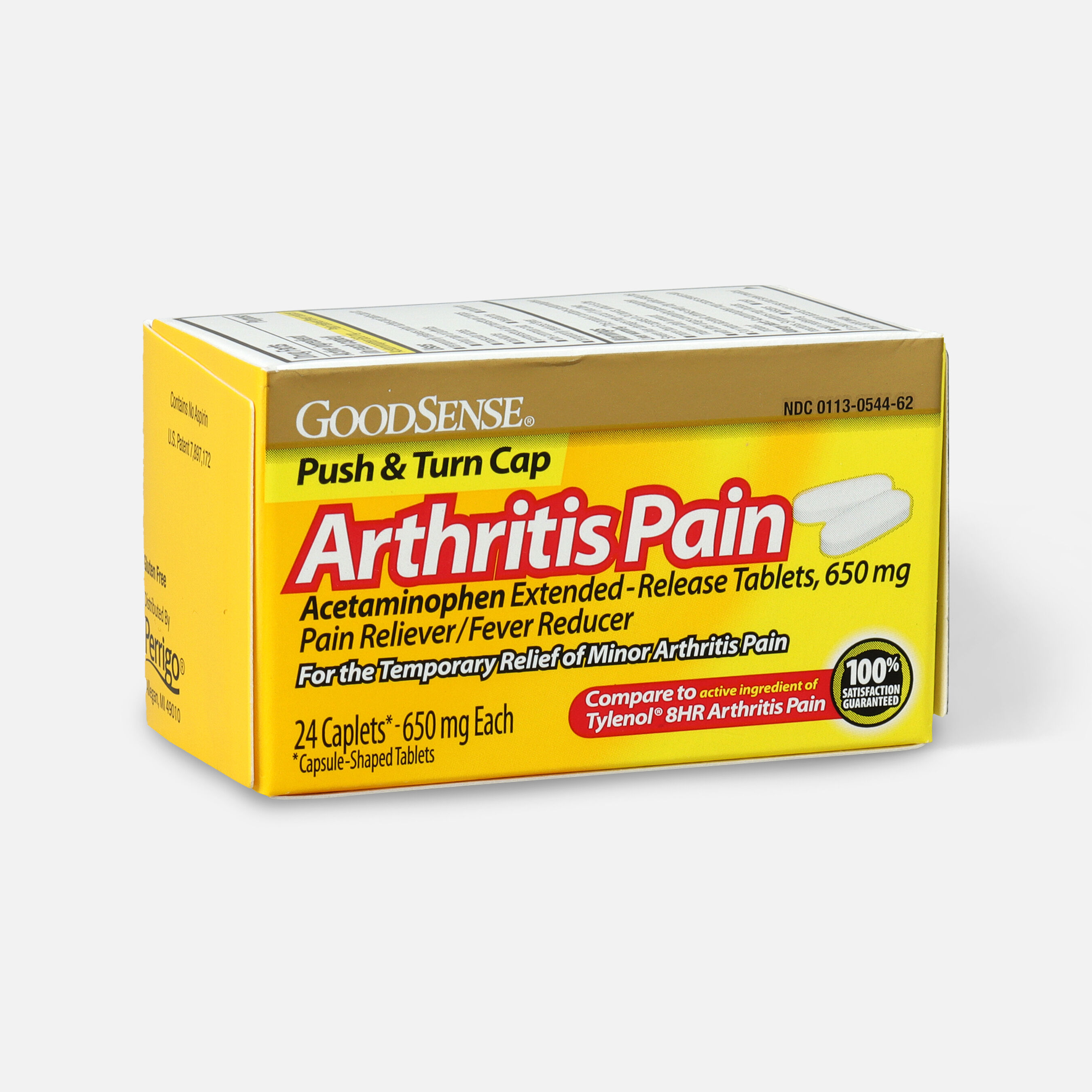 GoodSense Arthritis Pain Relief 650 mg Extended Release Caplets