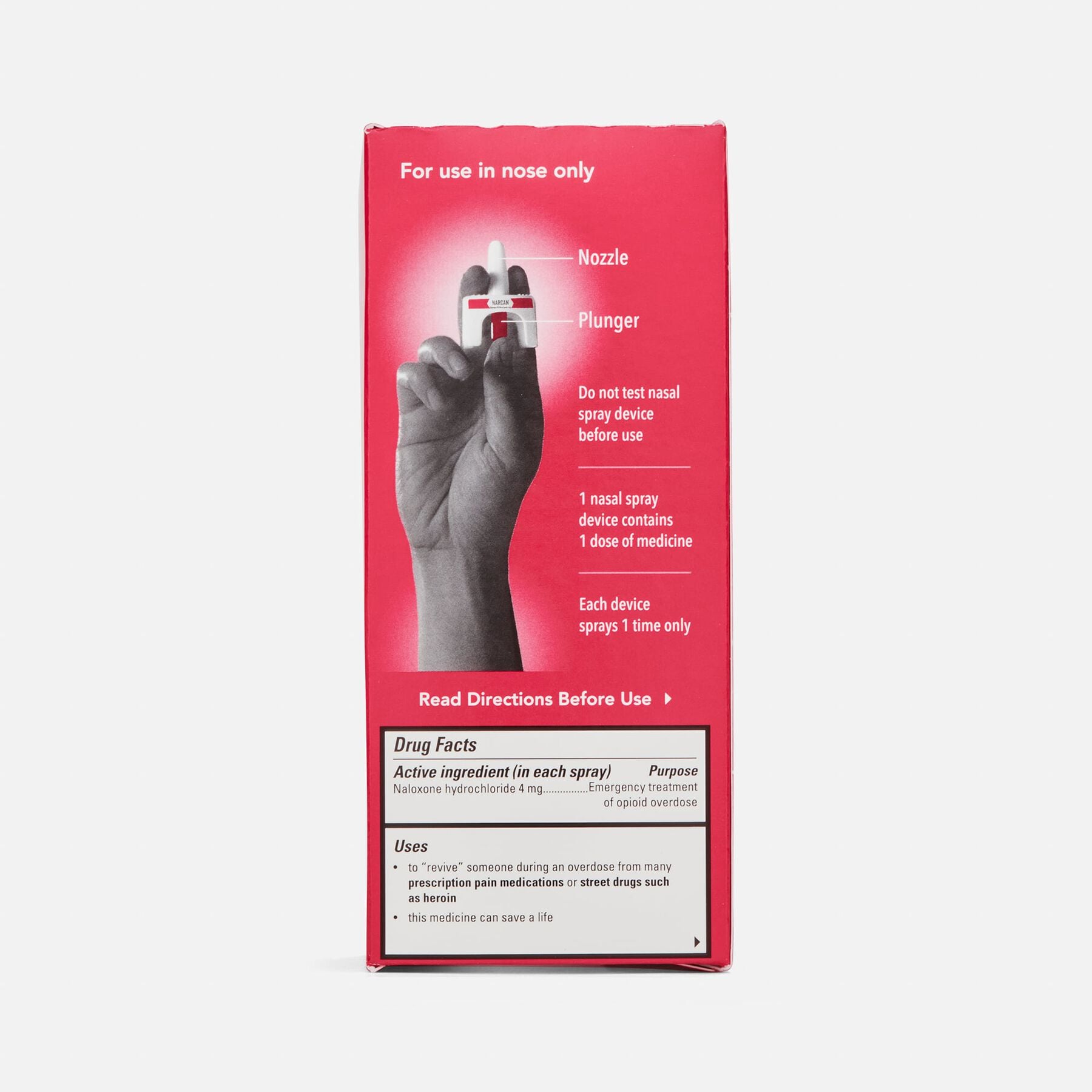 FSA Eligible Narcan Naloxone HCI Nasal Spray, 4mg (2-Pack) | FSA Store