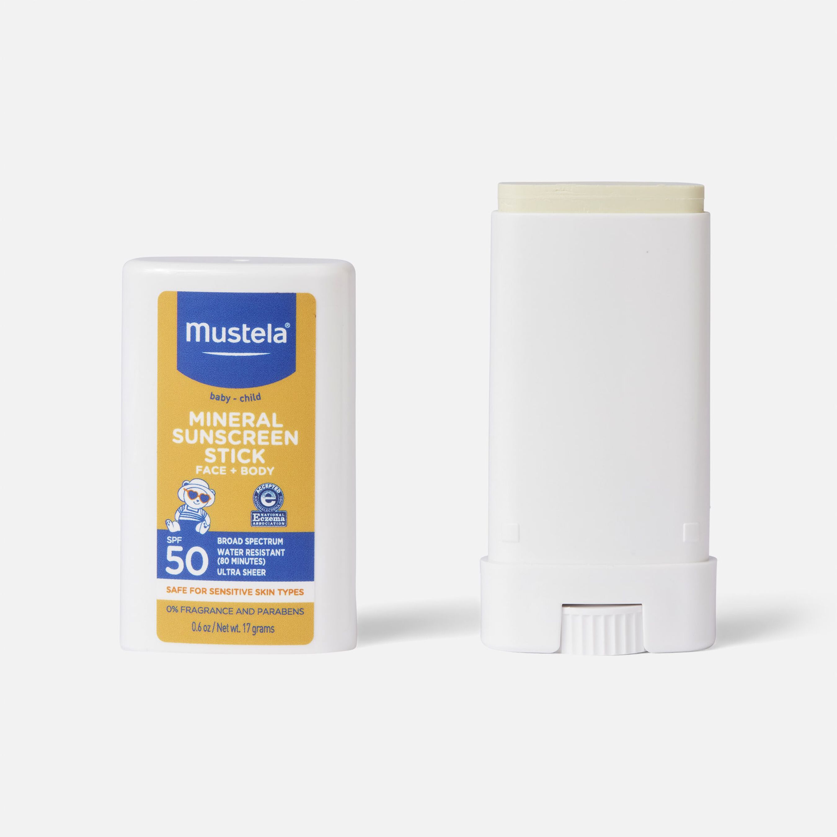 FSA Eligible Mustela Mineral Sunscreen Stick, SPF 50, .6 oz. | FSA Store