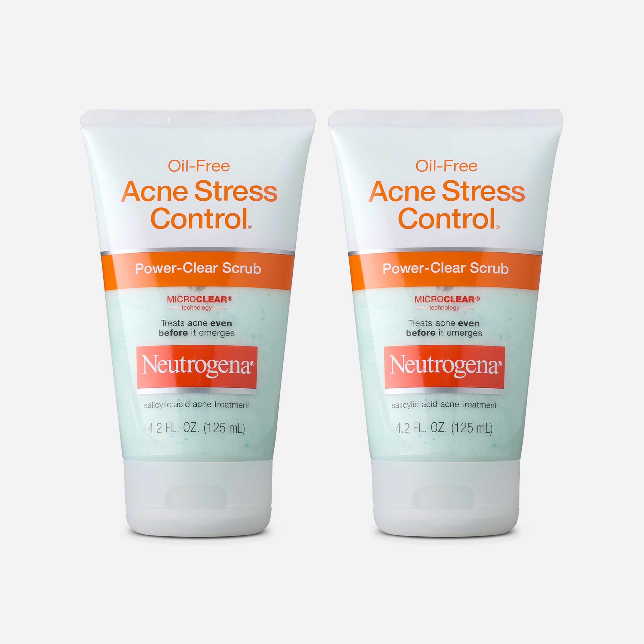 FSA Eligible Neutrogena Oil-Free Acne Stress Control Power-Clear Scrub ...