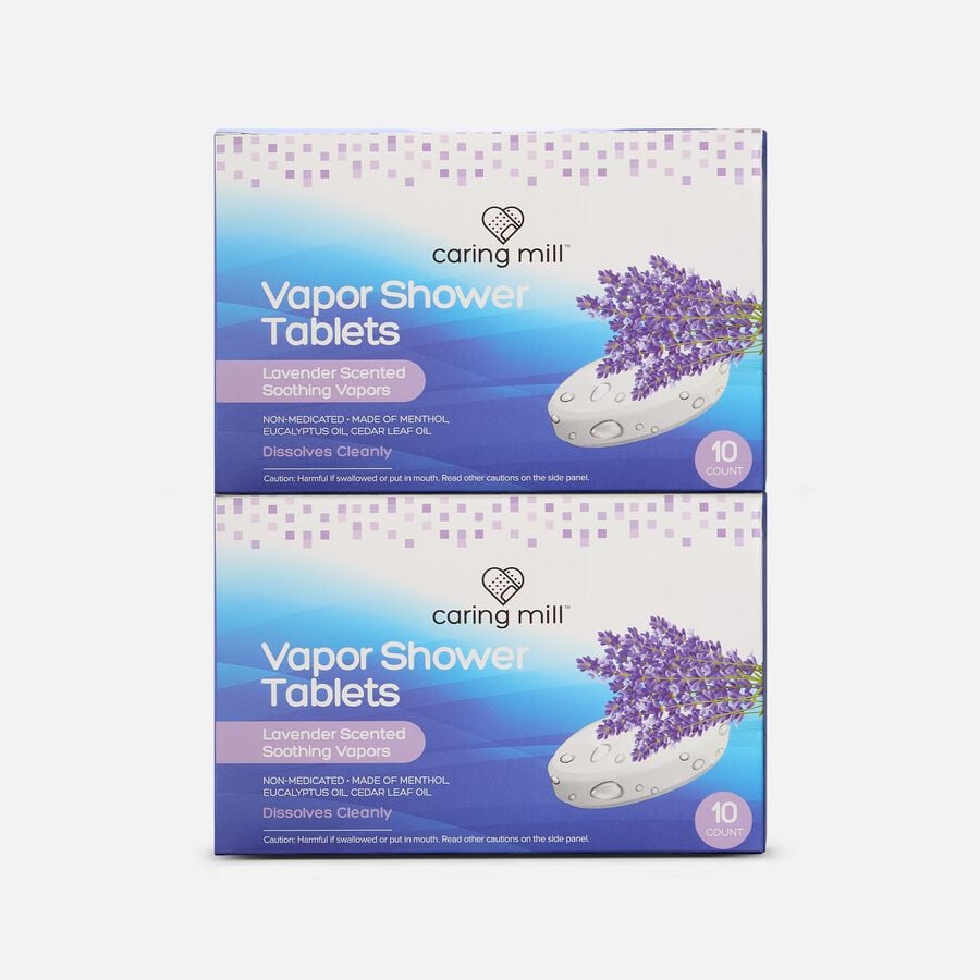 FSA Eligible Caring Mill™ Vapor Shower Tablets Lavender, 10 ct. (2-Pack ...
