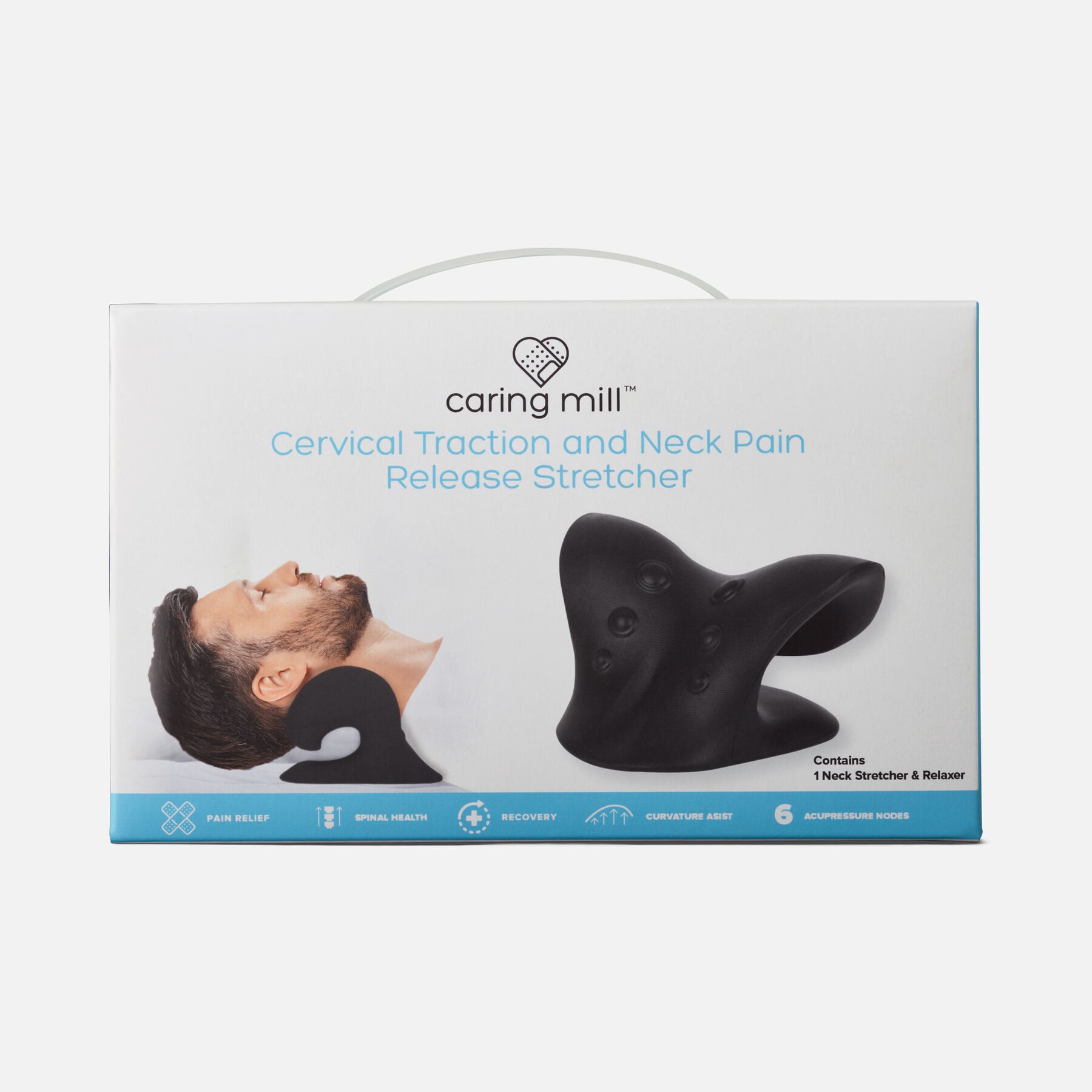 FSA Eligible Caring Mill™ Cervical Traction and Neck Pain Release Tool ...