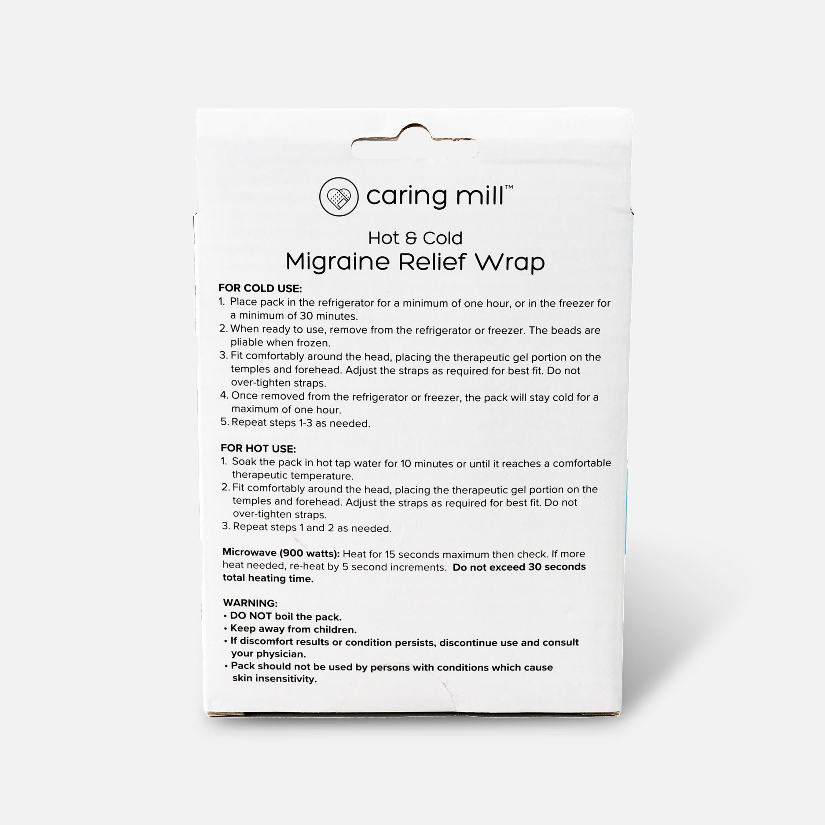 Caring Mill® Hot & Cold Migraine Relief Wrap