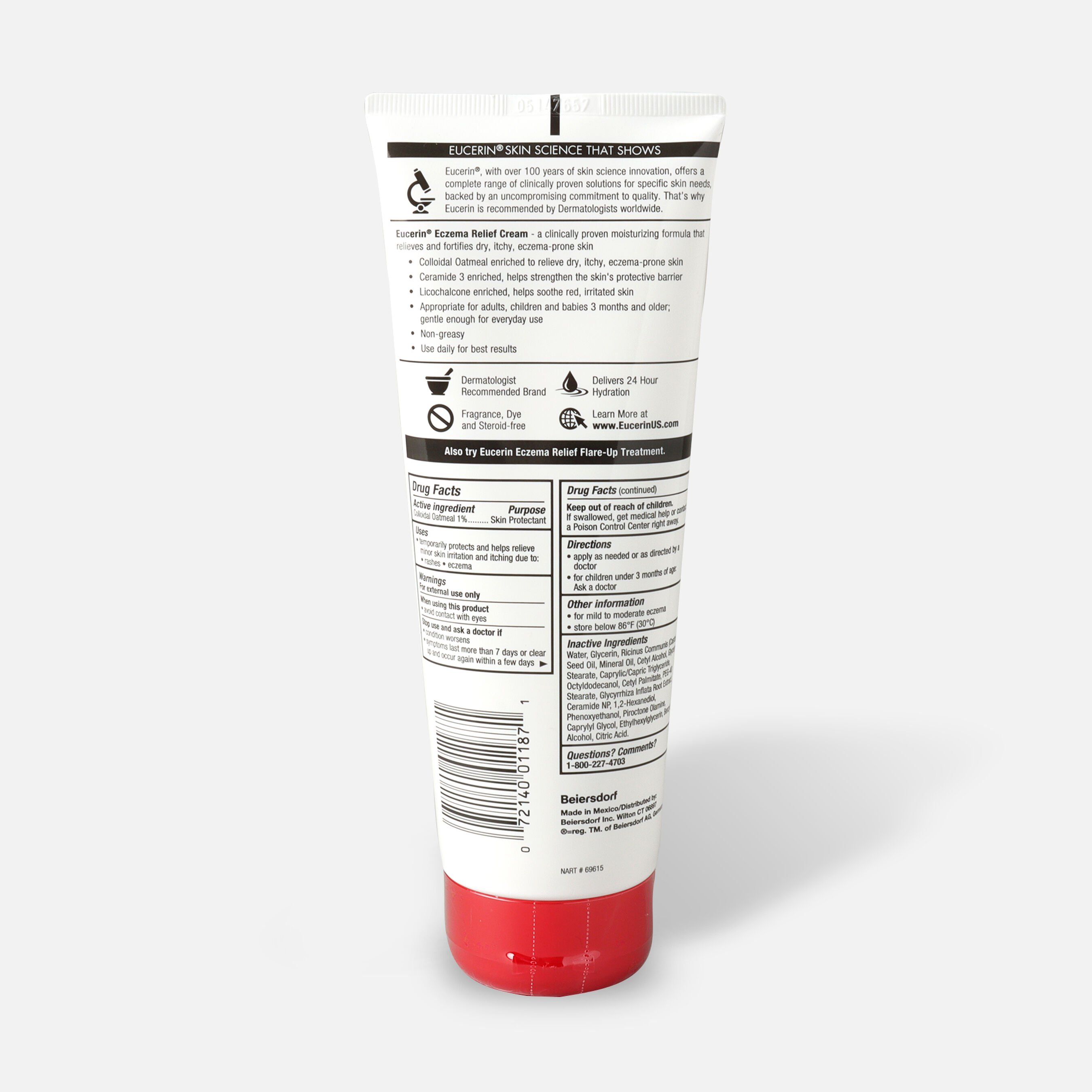 Eucerin Eczema Relief Body Cream, 8 oz.