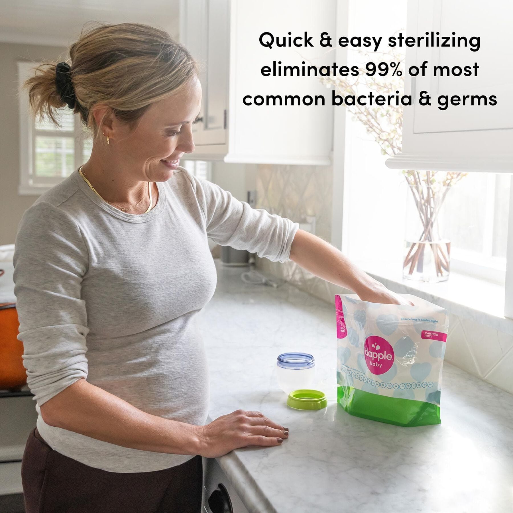 FSA Eligible Dapple Baby Microwave Sterilizer Bags, 8 ct. | FSA Store