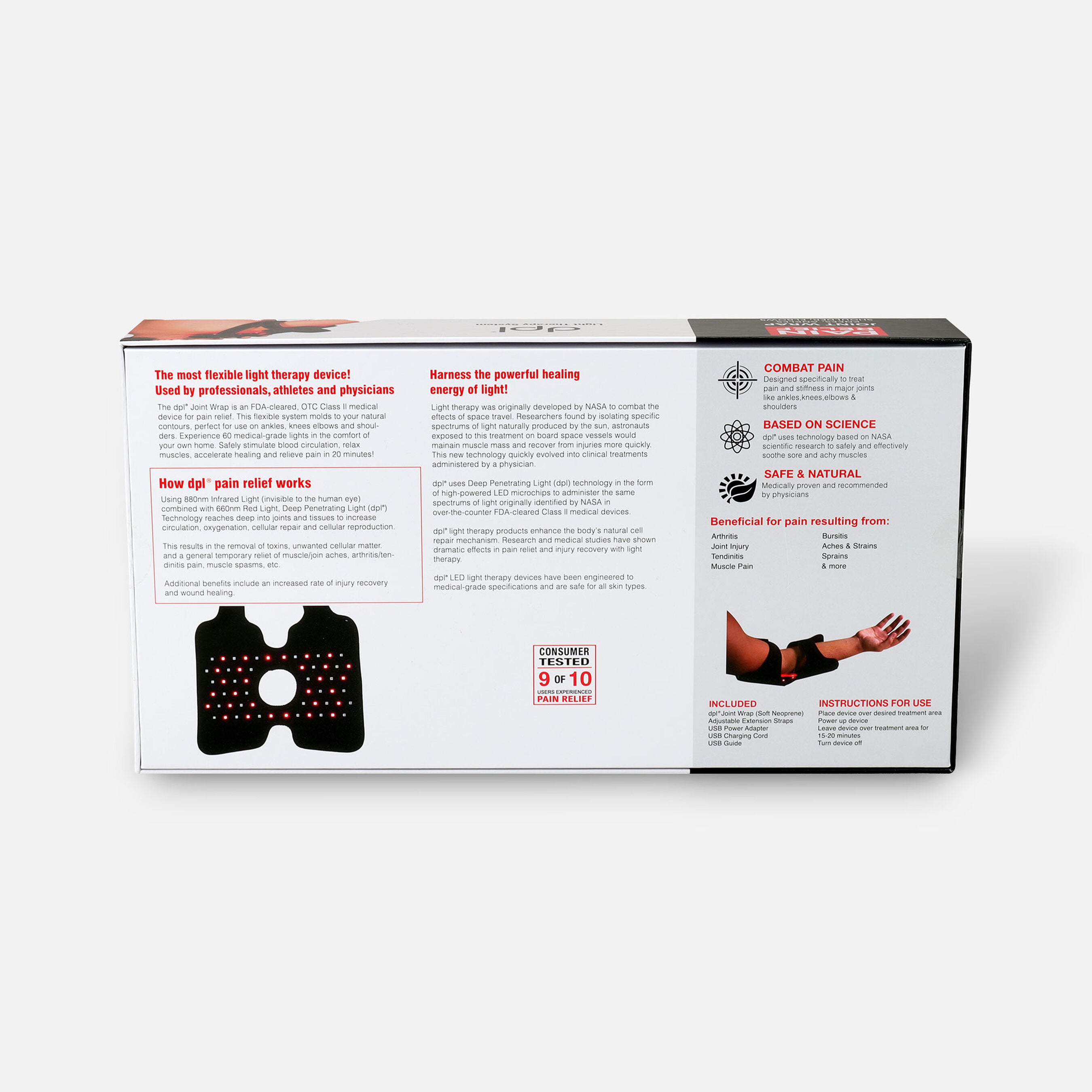 FSA Eligible dpl Light Therapy Flex Joint Wrap | FSA Store