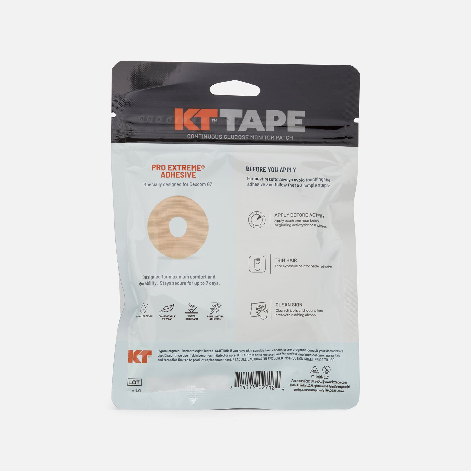 FSA Eligible KT Tape CGM Dexcom G7 Patches, 20 ct. | FSA Store