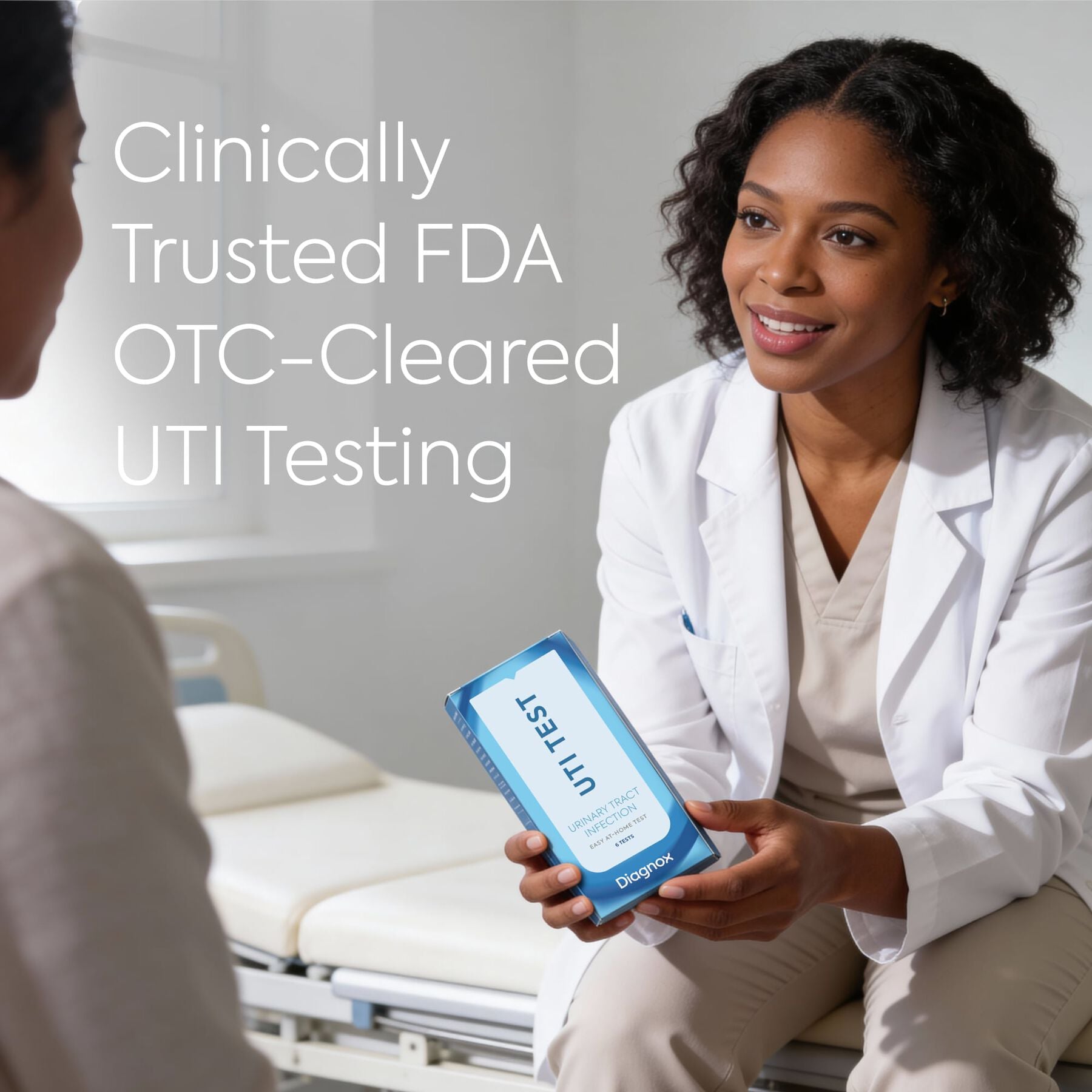 FSA Eligible Diagnox Urinary Tract Infection (UTI) At-Home Test, FDA ...