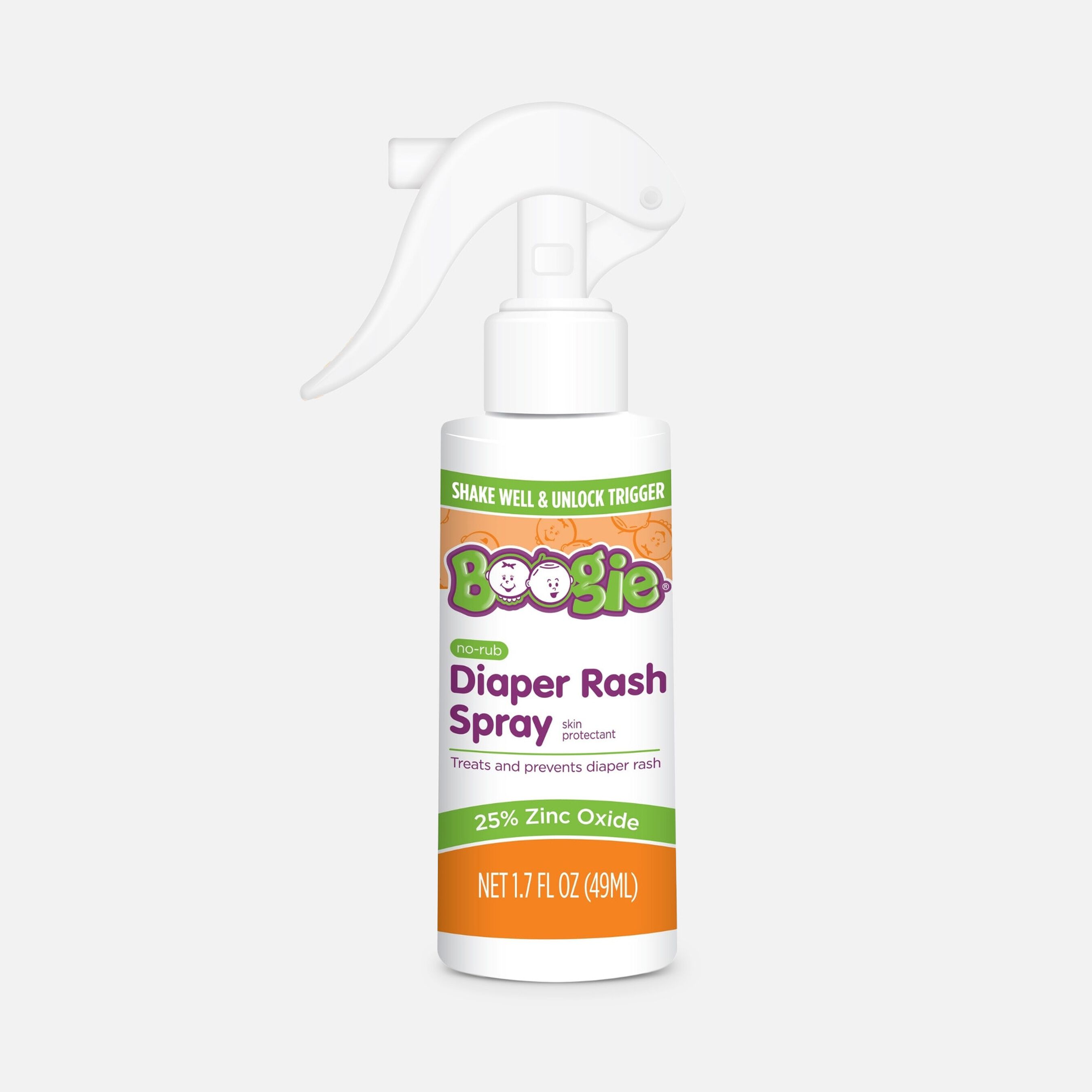 FSA Eligible Boogie Bottoms No-Rub Diaper Rash Pump Spray, 1.7 oz ...