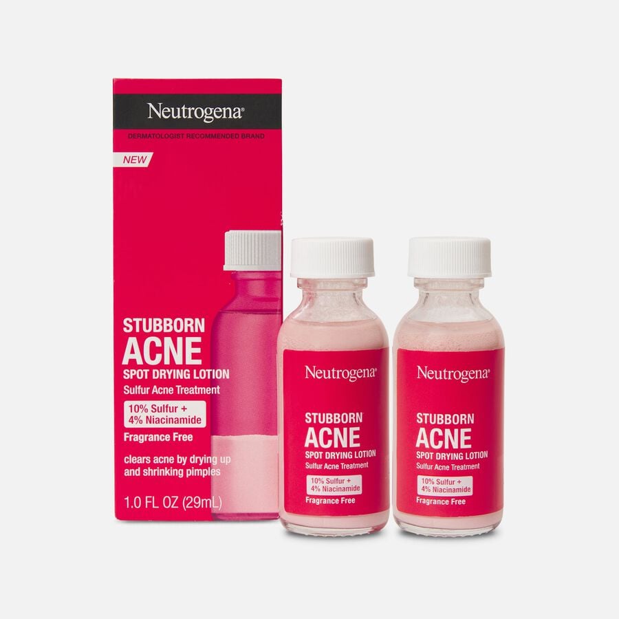 FSA Eligible Neutrogena Stubborn Blemish Drying Lotion, 1 fl oz. (2 ...