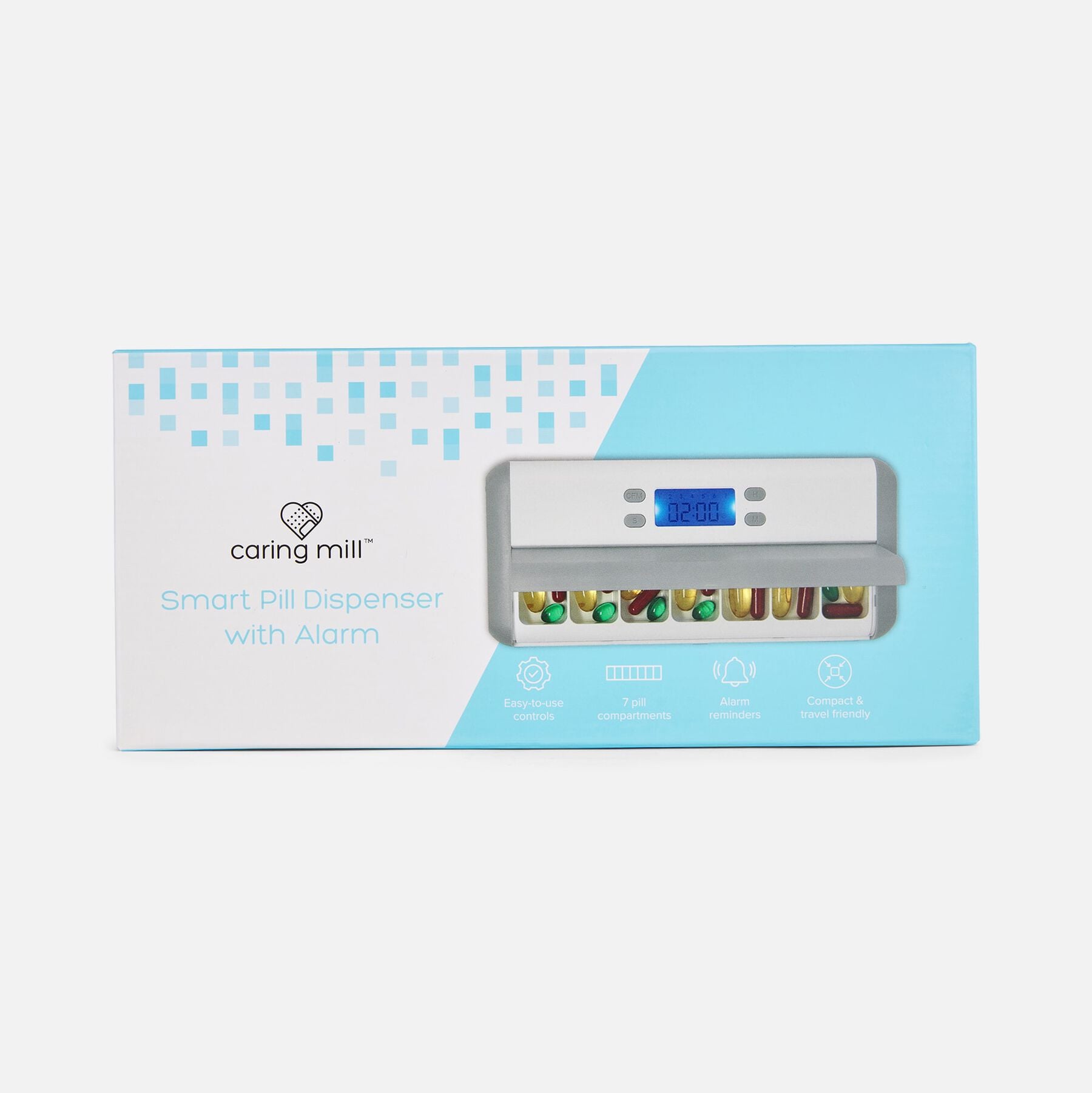 FSA Eligible Caring Mill™ Smart Pill Dispenser with Alarm | FSA Store