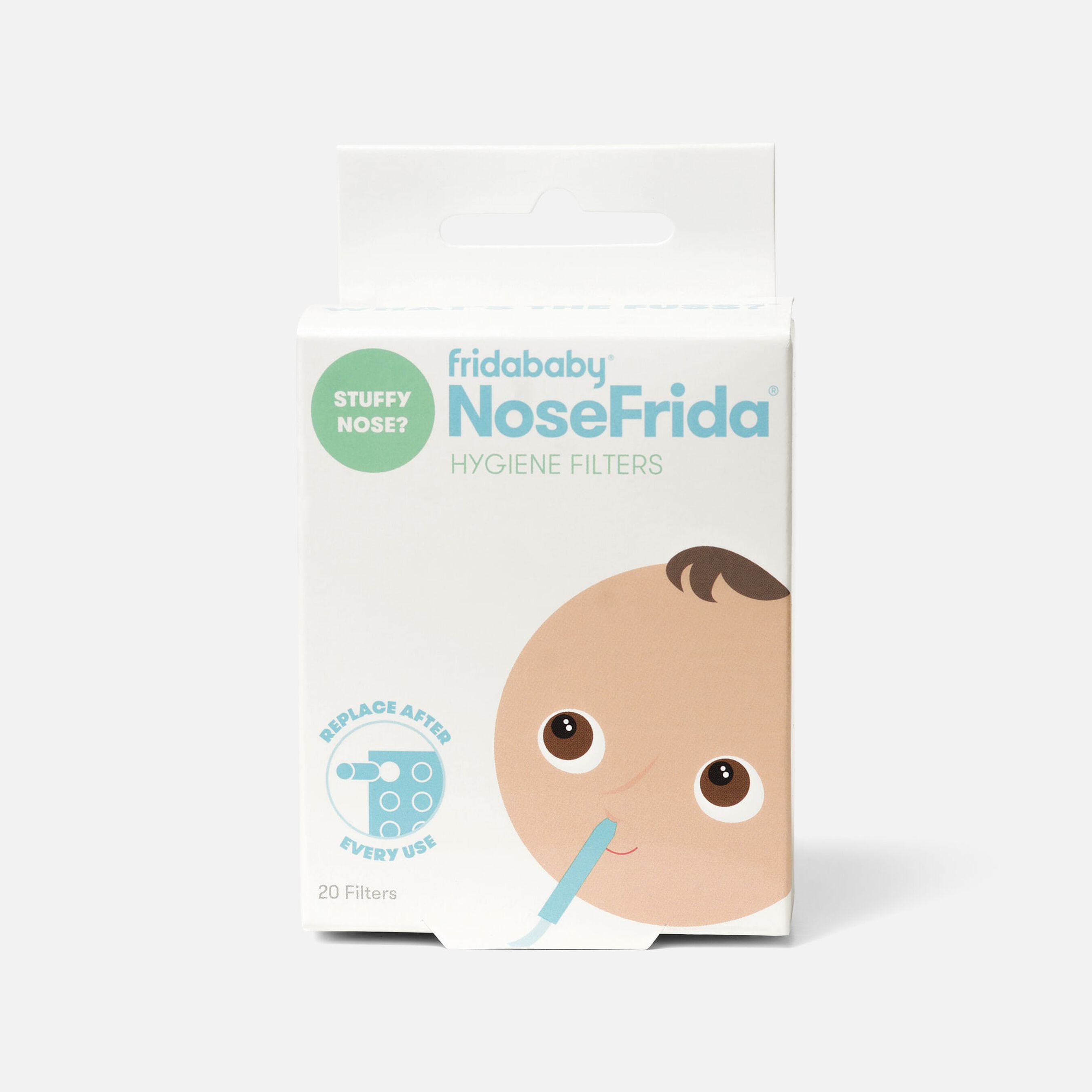 FSA Eligible Frida Baby NoseFrida The Snotsucker Filters, 20-Pack | FSA ...